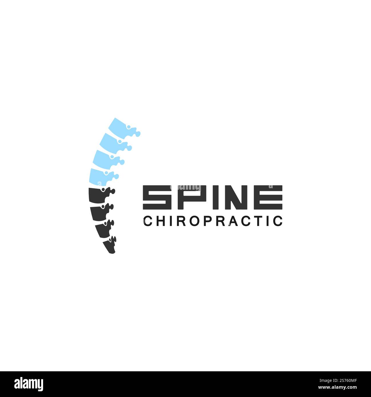 Spine logo vector illustration design template Stock Vector Image & Art ...