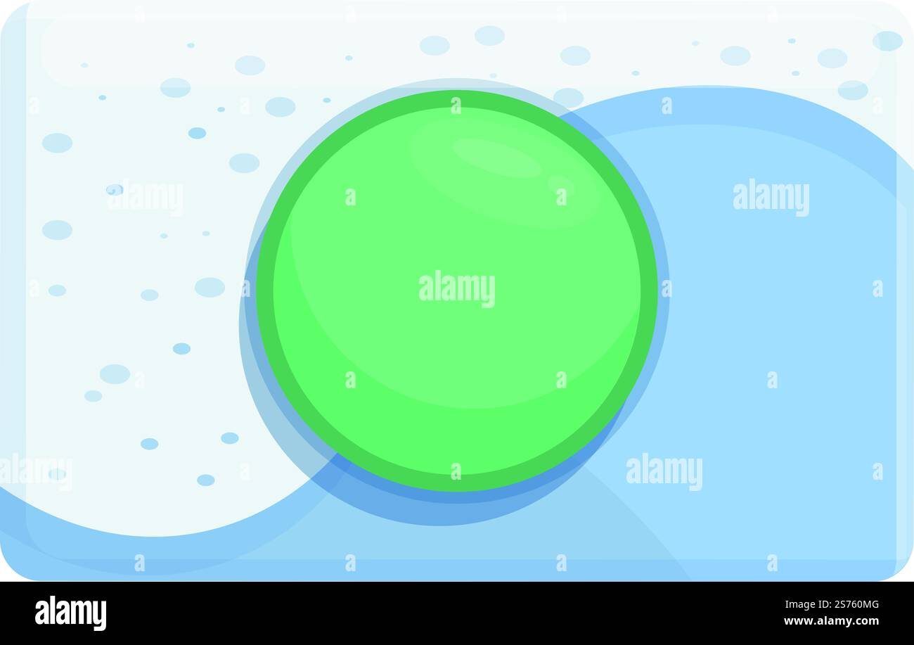 Gel sponge tool icon cartoon vector. Domestic package. Domestic washer ...