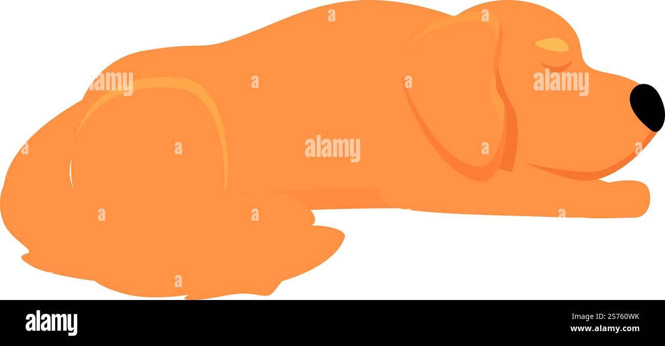 Sleeping dog icon cartoon vector. Animal face. Cute puppy. Sleeping dog ...