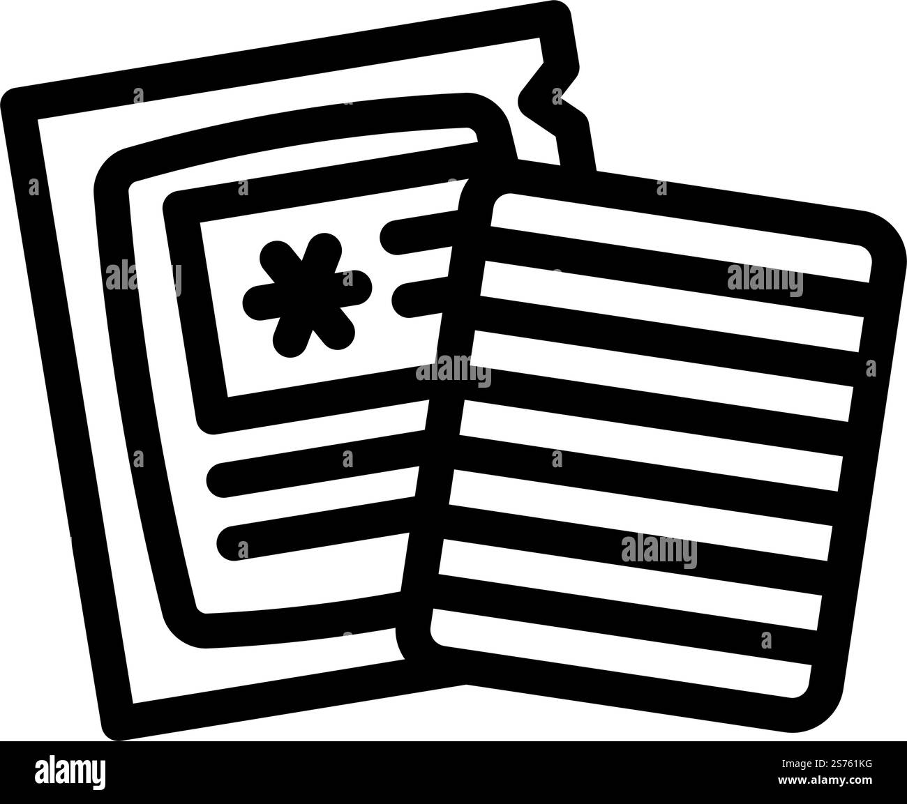 sterile gauze pads first aid line icon vector. sterile gauze pads first ...