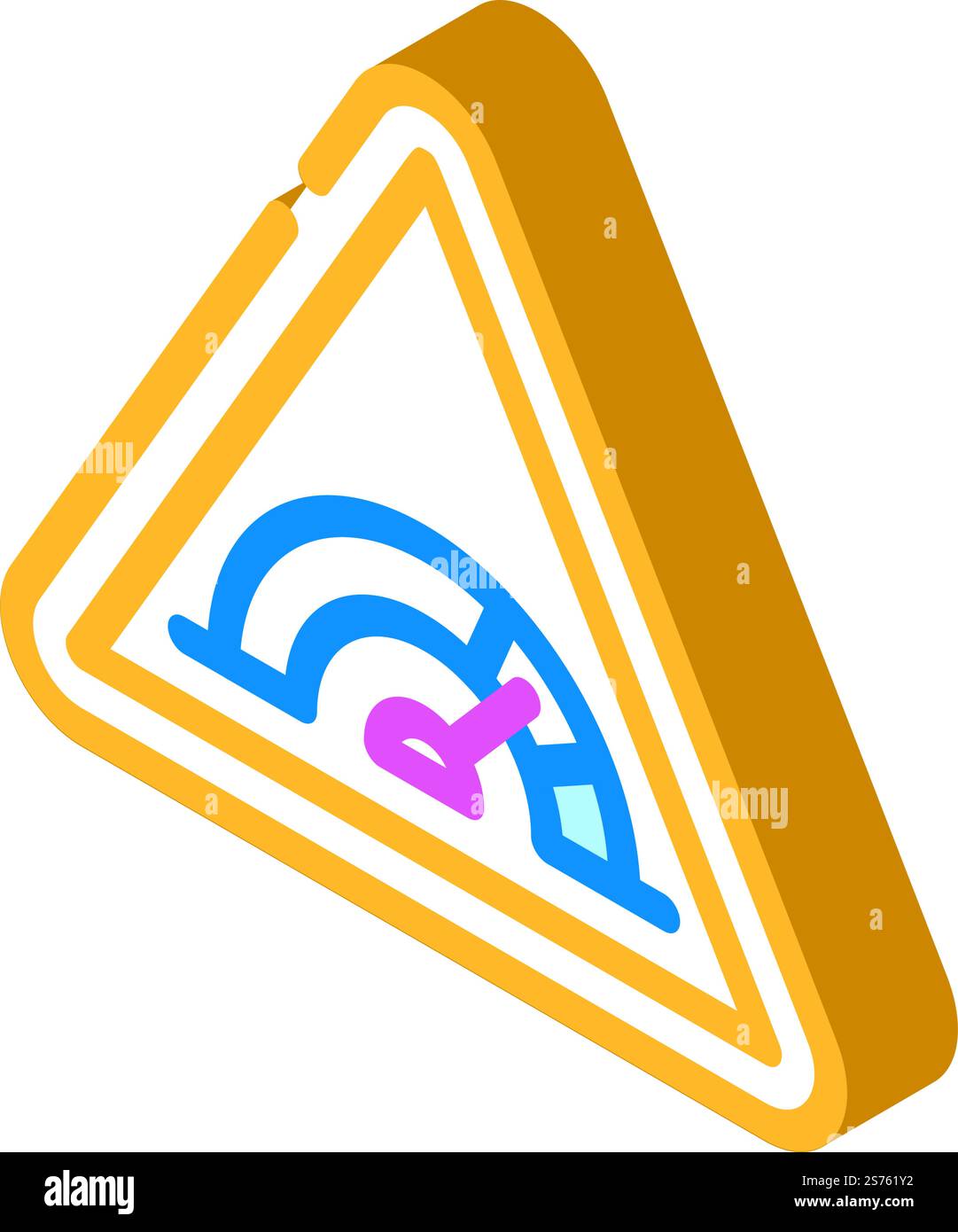risk esg isometric icon vector. risk esg sign. isolated symbol ...