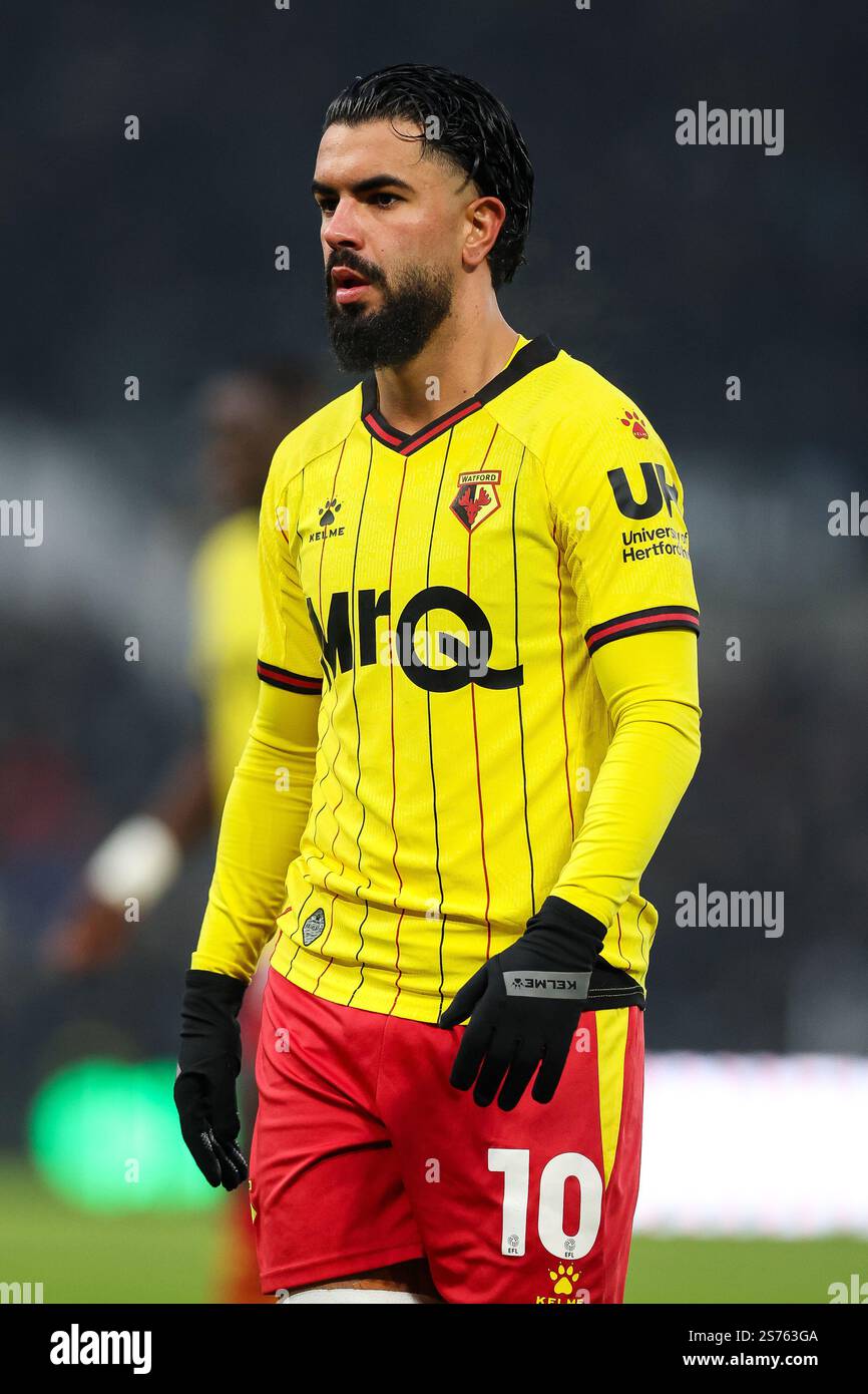 Watford’s Imran Louza during the Sky Bet Championship match at Pride ...