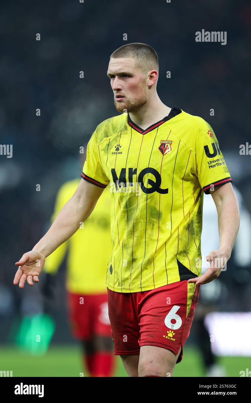 Watford's Mattie Pollock during the Sky Bet Championship match at Pride ...