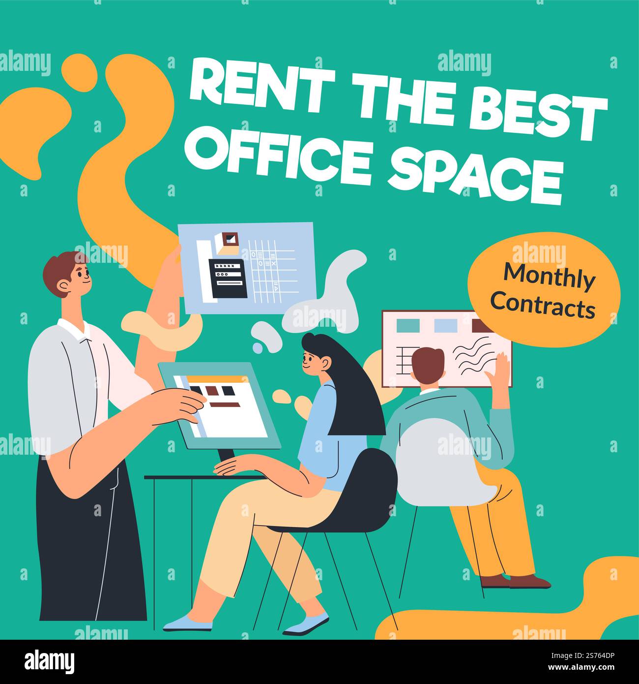 Workspace renting best office space with monthly contract and payment ...