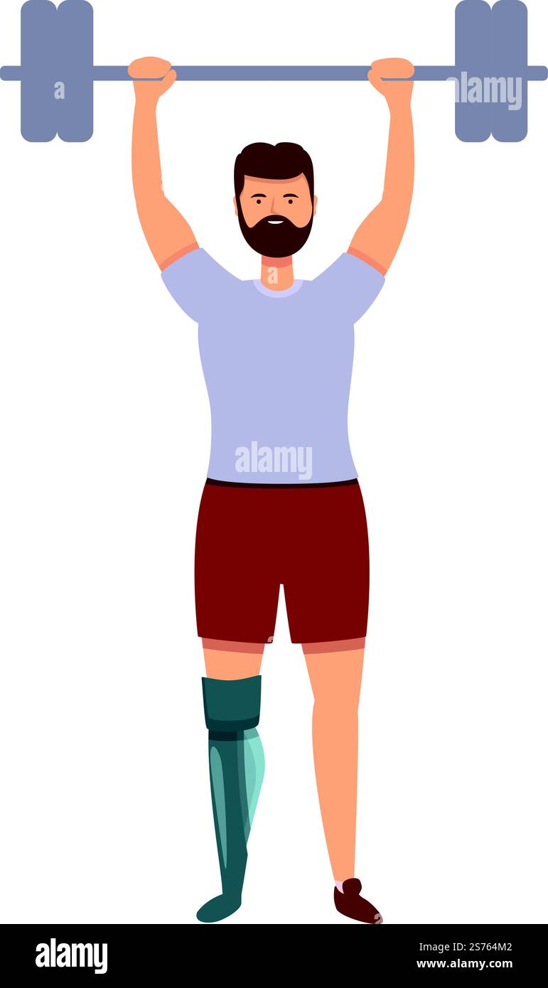 Gym barbell icon cartoon vector. Physical sport. Training exercise. Gym ...