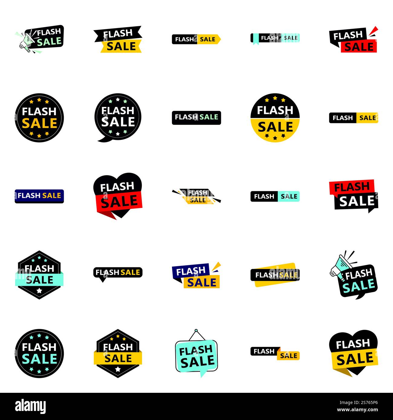 The Flash Sale Vector Pack 25 Elegant Designs for Sales and Marketing ...