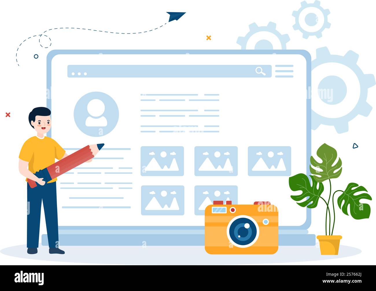 Personal Portfolio with Profile Data, Resume or Self Improvement to ...