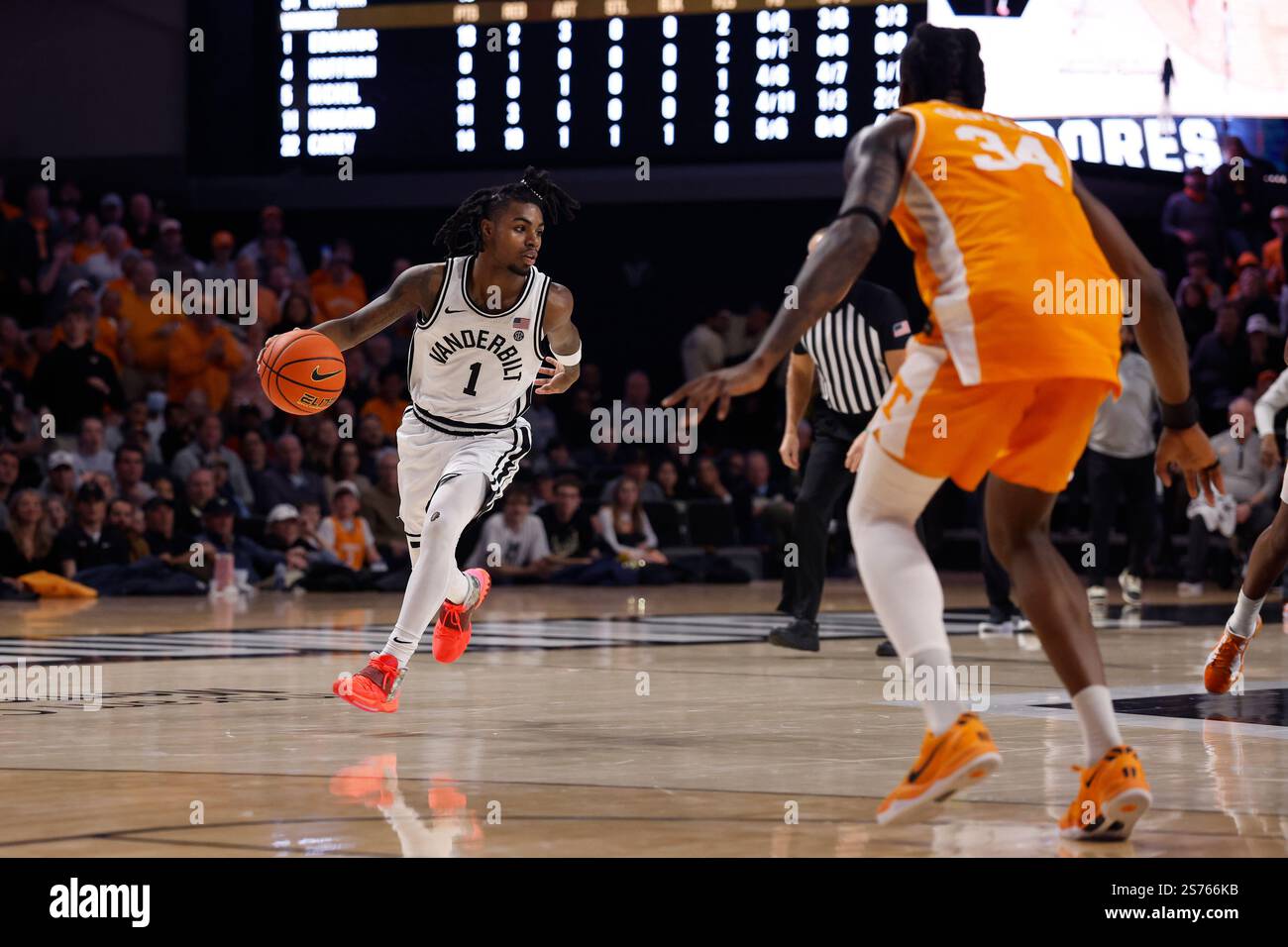 NASHVILLE, TN - JANUARY 18: Vanderbilt Commodores guard Jason Edwards ...