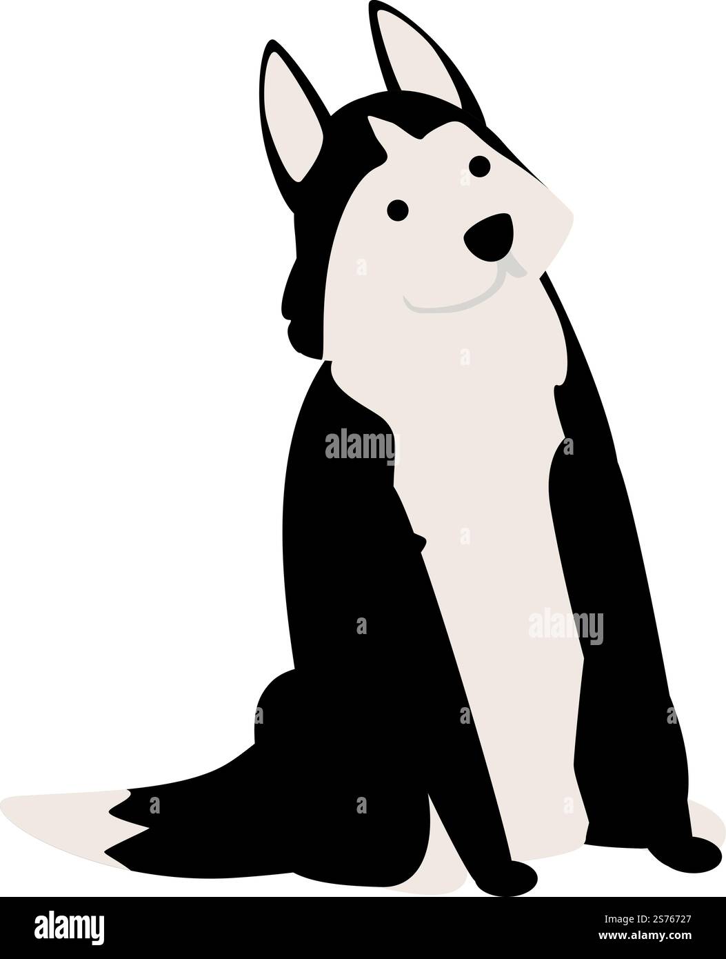 Dog face icon cartoon vector. Siberian husky. Cute wolf. Dog face icon ...