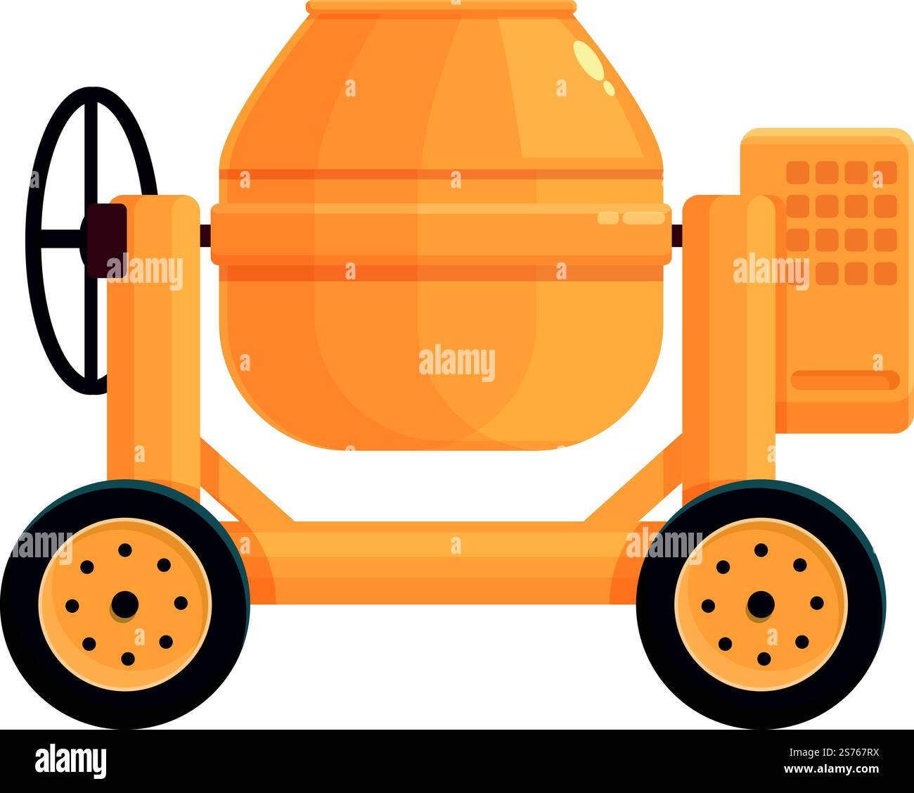 Cement mill Stock Vector Images - Alamy