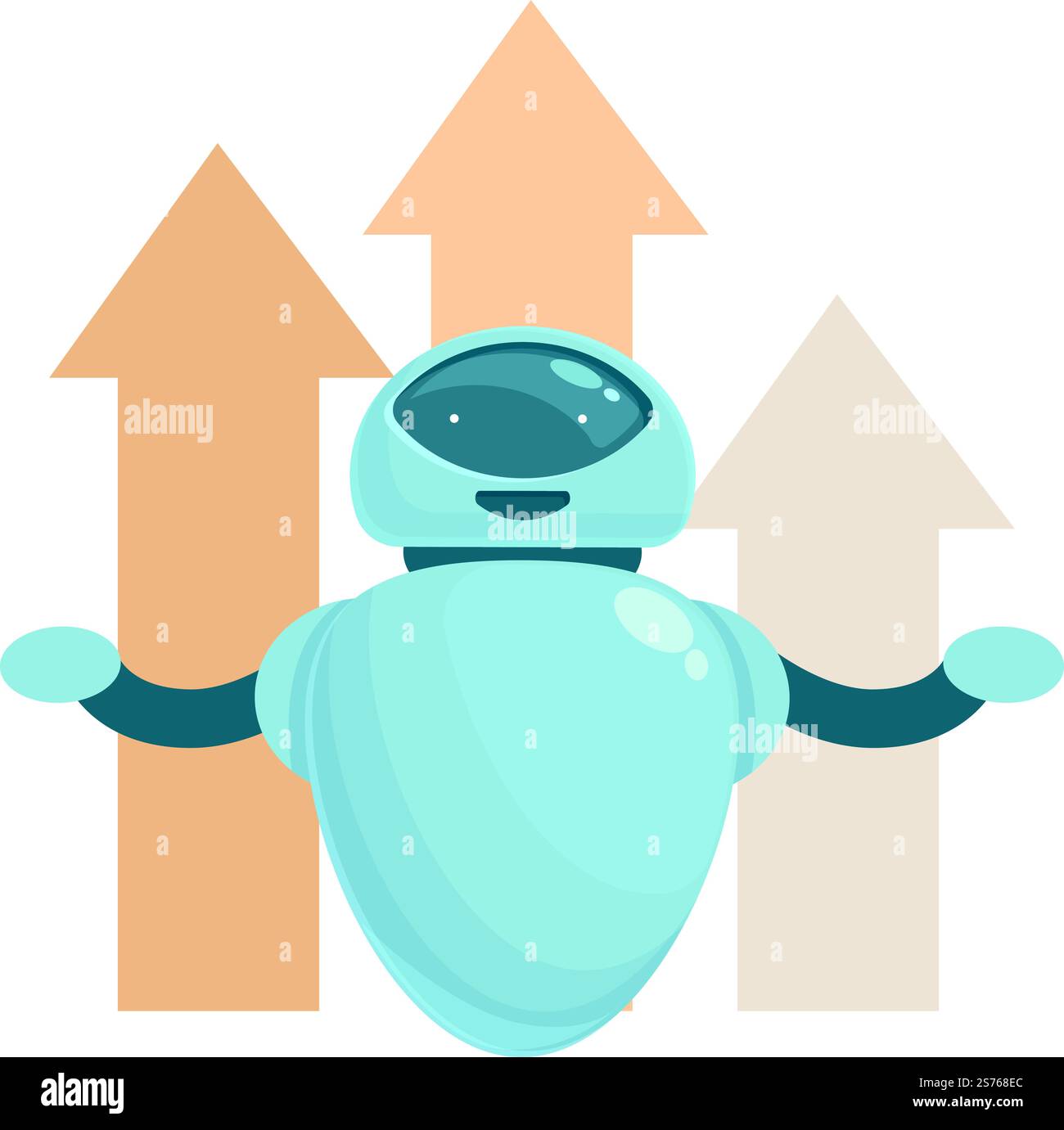 Trade bot icon cartoon vector. Money school. Training job. Trade bot ...
