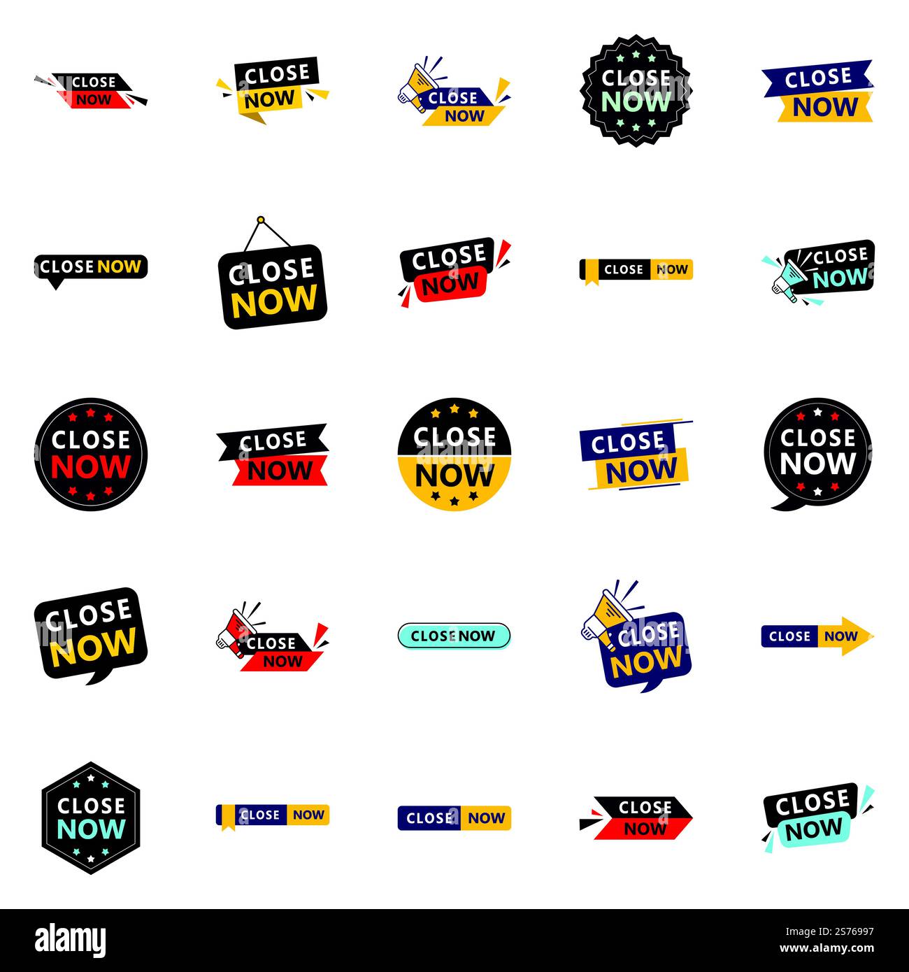 Get the Deal Done Text Banners Pack of 25 Stock Vector Image & Art - Alamy