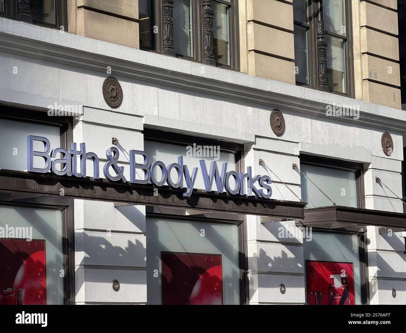 Bath & Body Works store, building exterior, New York City, New York ...