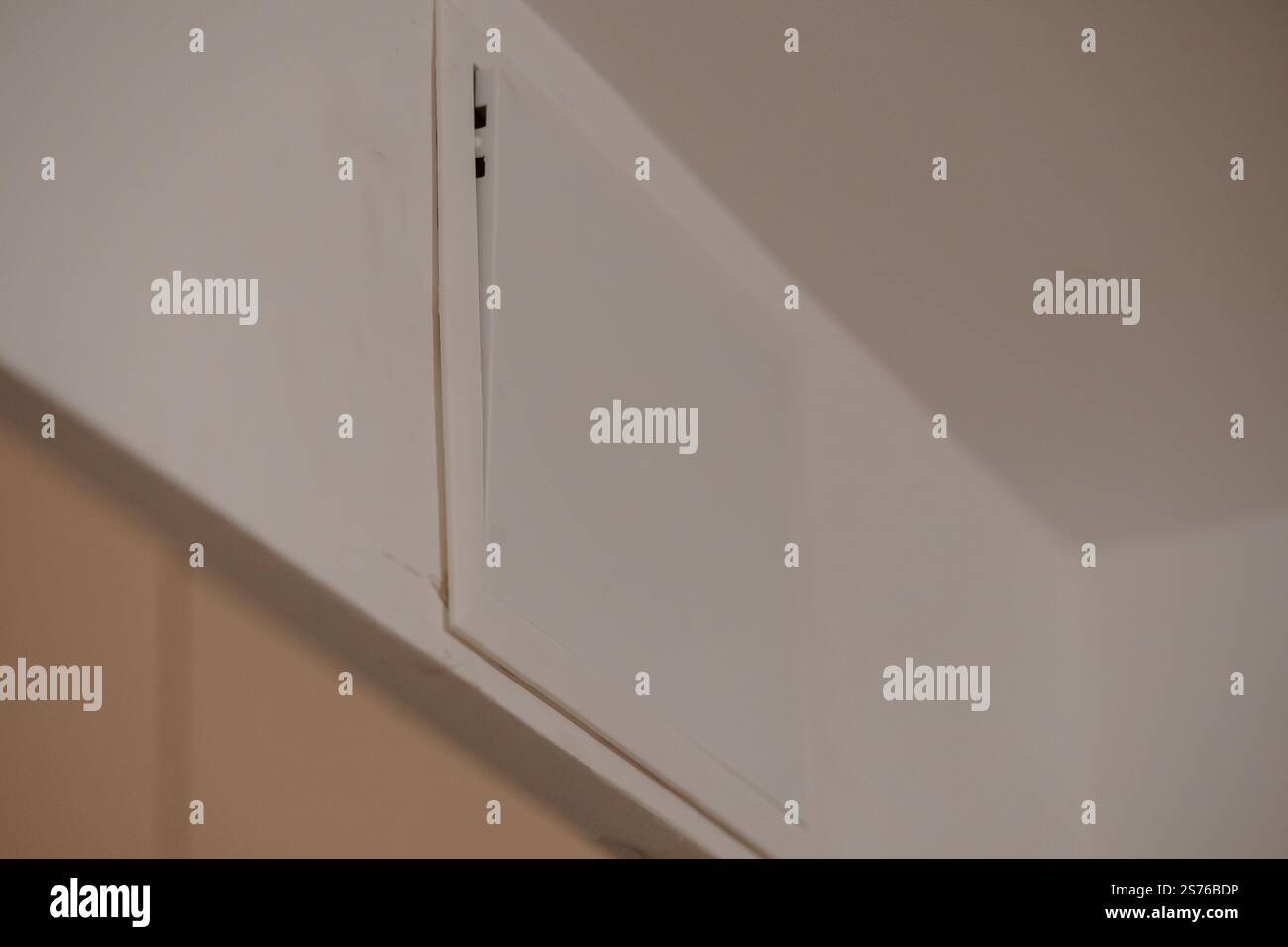 Concealed Access Panel in a Modern Interior Corner Stock Photo - Alamy
