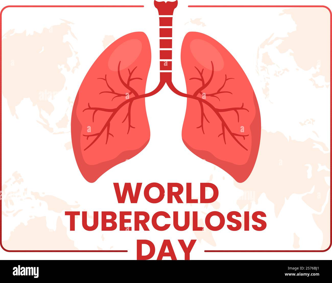 World Tuberculosis Day on March 24 Illustration with Pictures of the ...