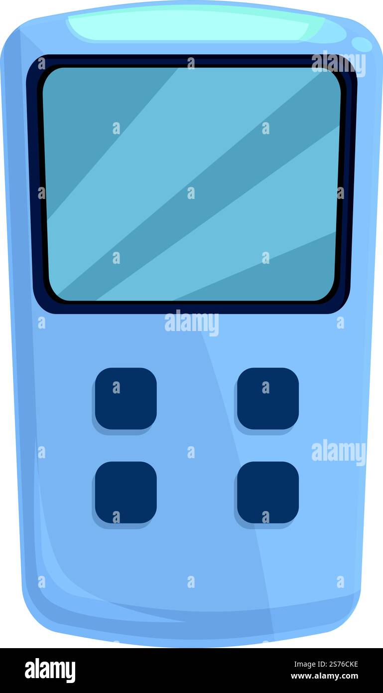 Natural gas detector icon cartoon vector. Leak monitor. Digital ...