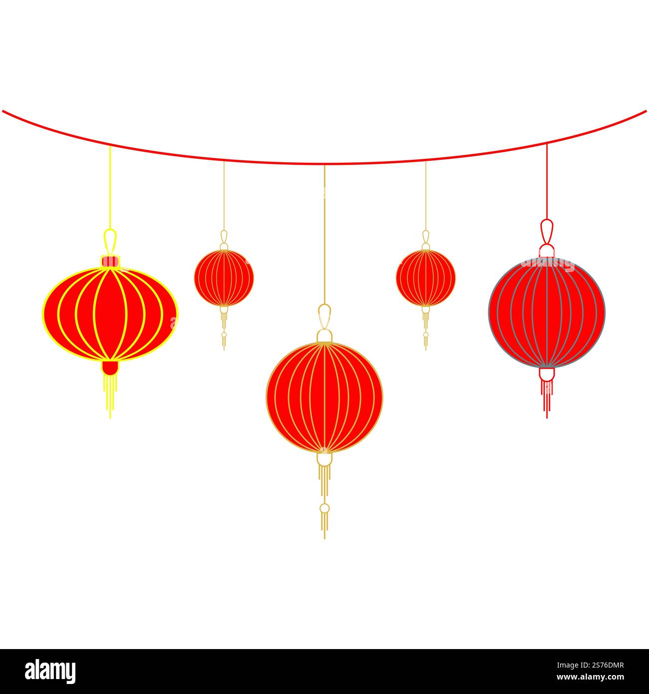 Lampion flat logo vector and symbol design template Stock Vector Image ...