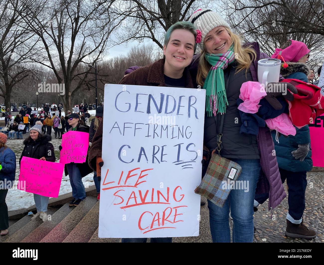 20250118 peoplesmarch 29 jpg hi-res stock photography and images - Alamy