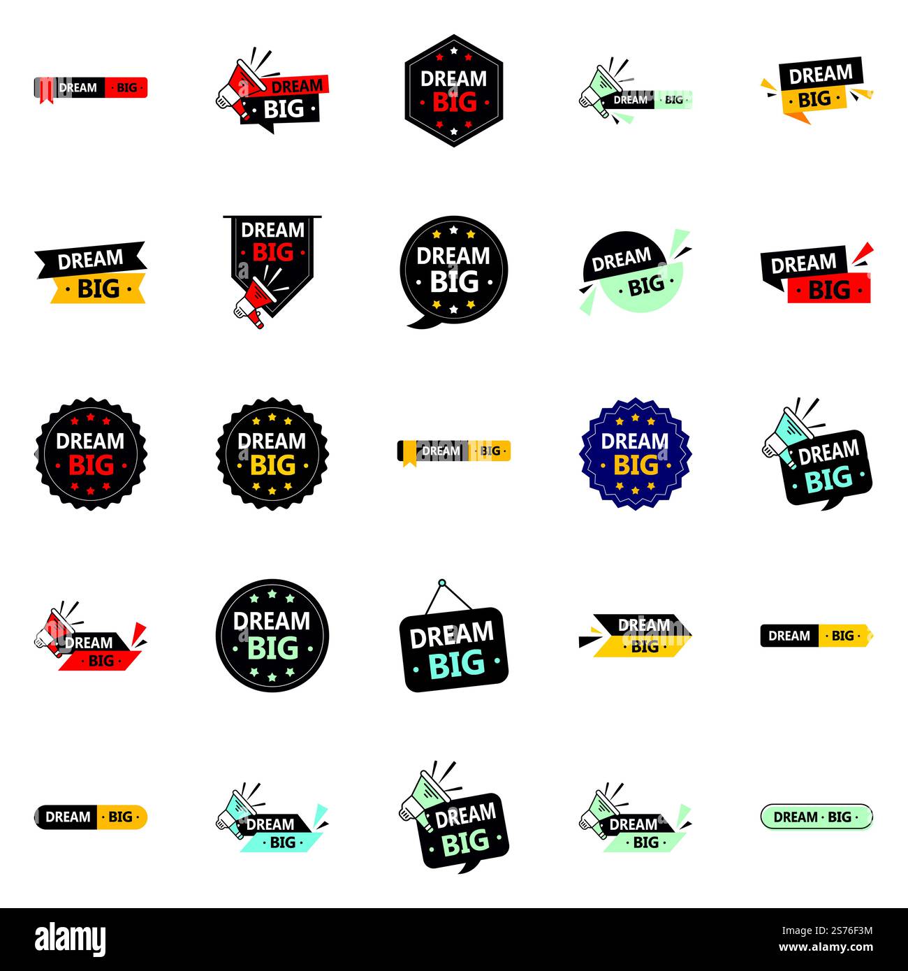 Dream Big Innovative Vector Elements for reaching beyond the stars 25 ...