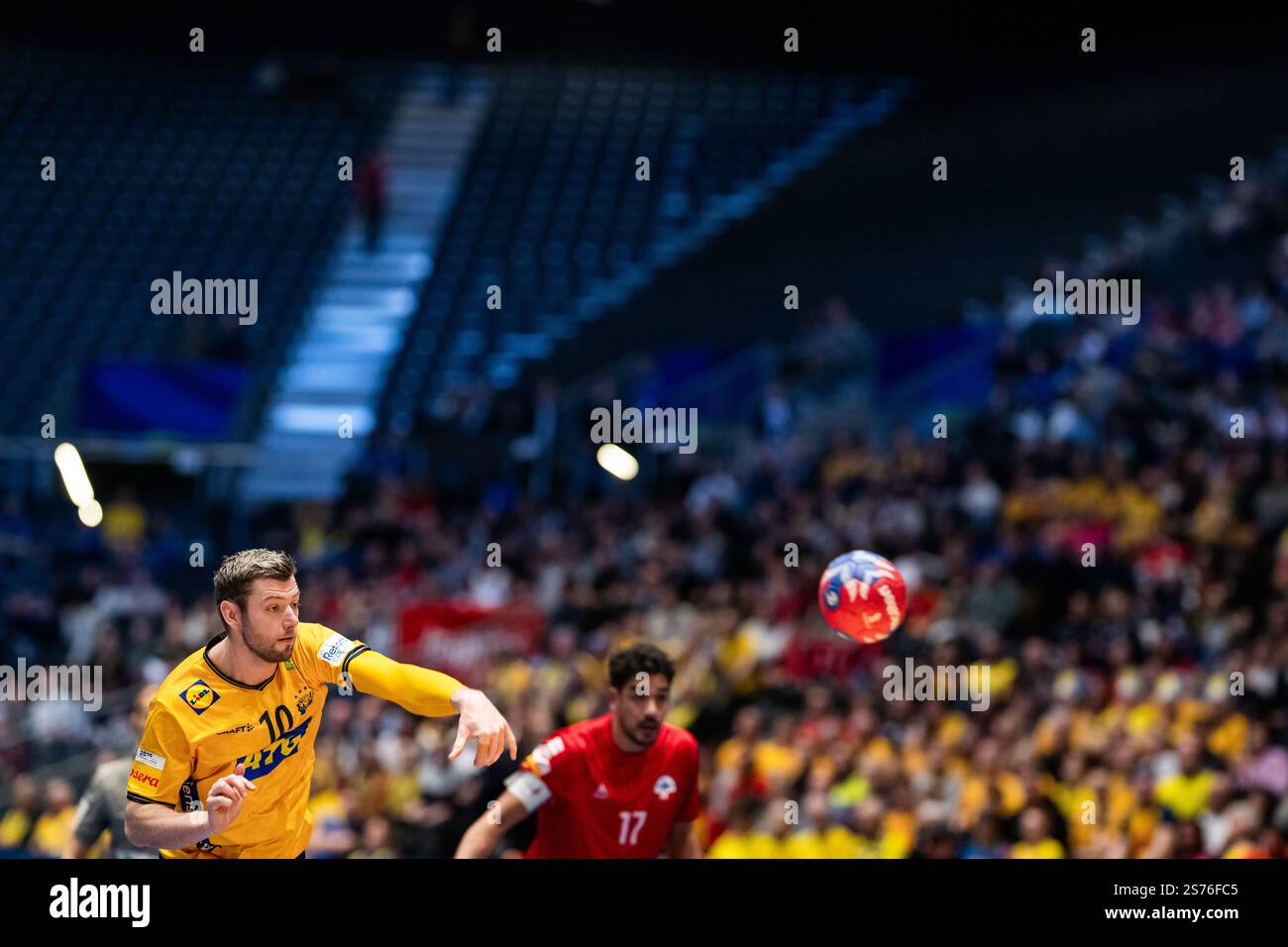 Niclas Ekberg of, Sweden. , . during the 2025 IHF World Men's Handball ...