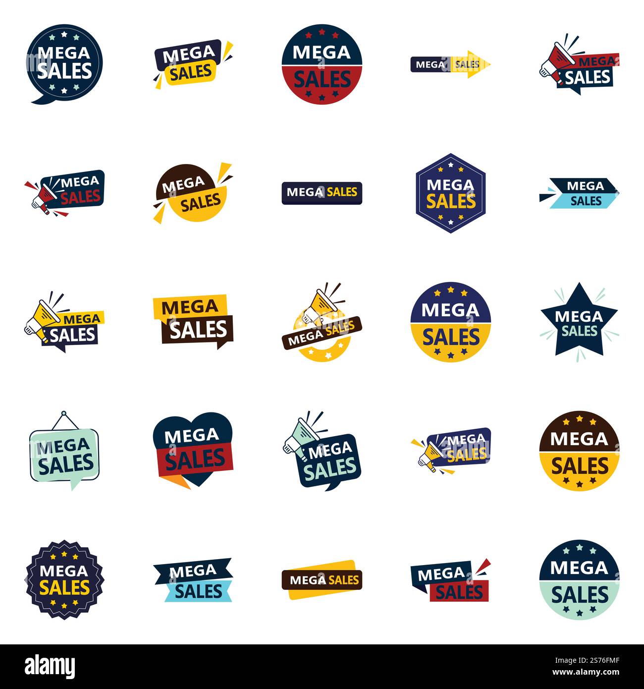 Mega Sale 25 Premium Vector Banners for Your Next Promotion Stock ...