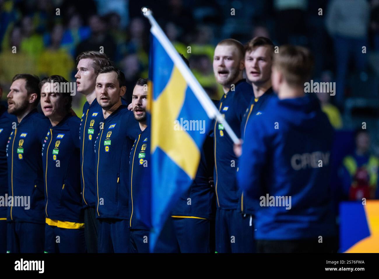 Albin Lagergren, Lucas Pellas, goalkeeper Tobias Thulin, Hampus Wanne ...