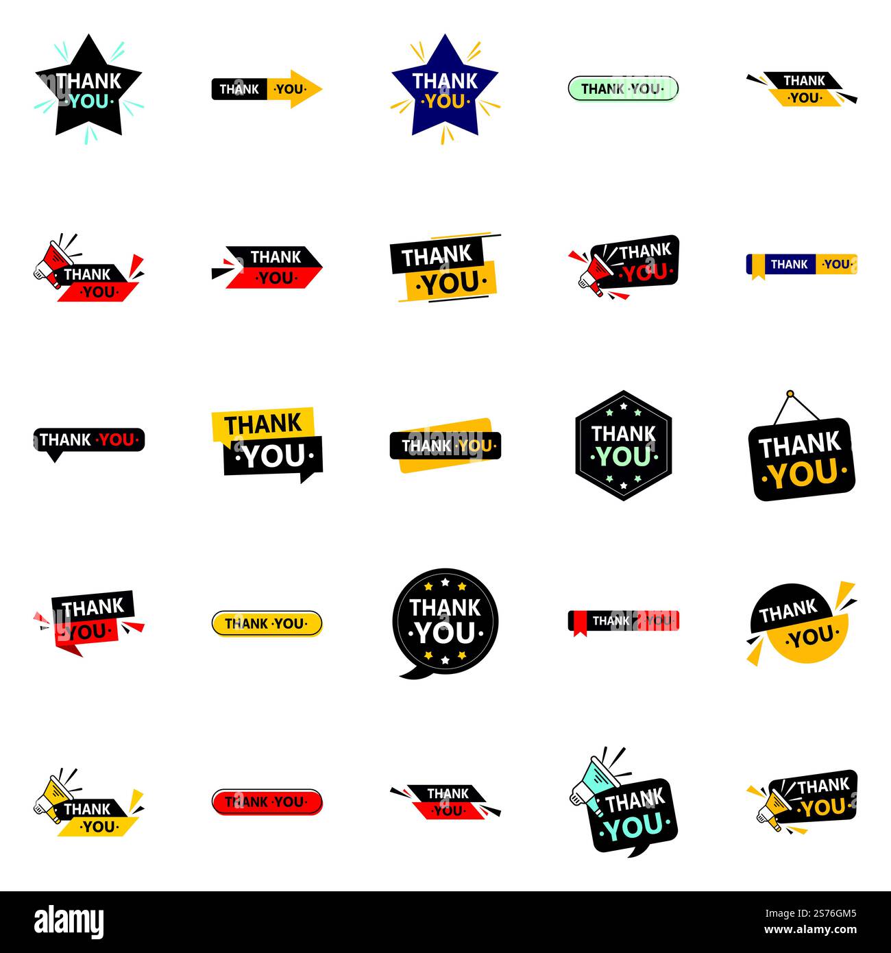Thankyou 25 Versatile Vector Icons for a wide range of thank you ...