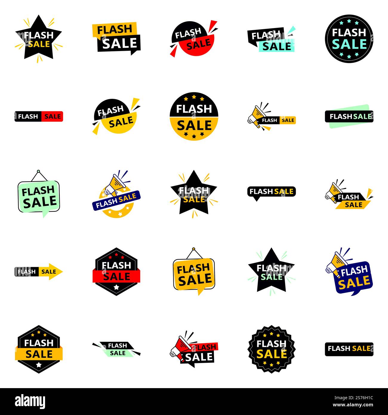 The Flash Sale Vector Collection 25 Flexible Designs for Your Next ...