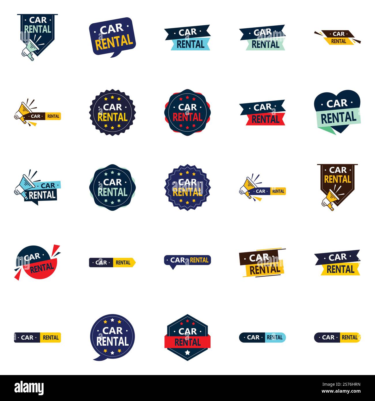 Car Rental 25 Innovative vector images for a bold and professional ...