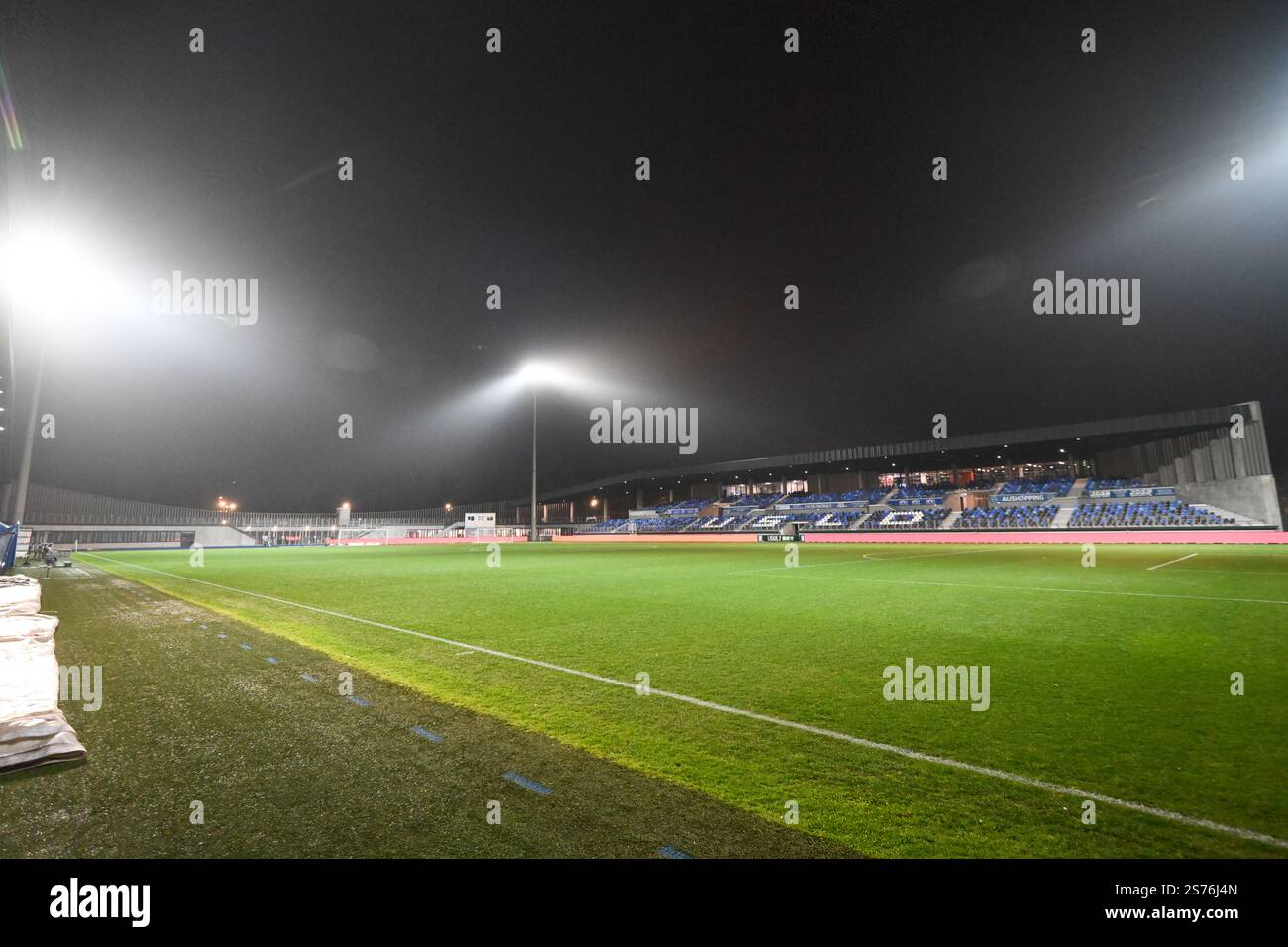 Illustration during the Ligue 2 BKT match between Dunkerque and Lorient ...