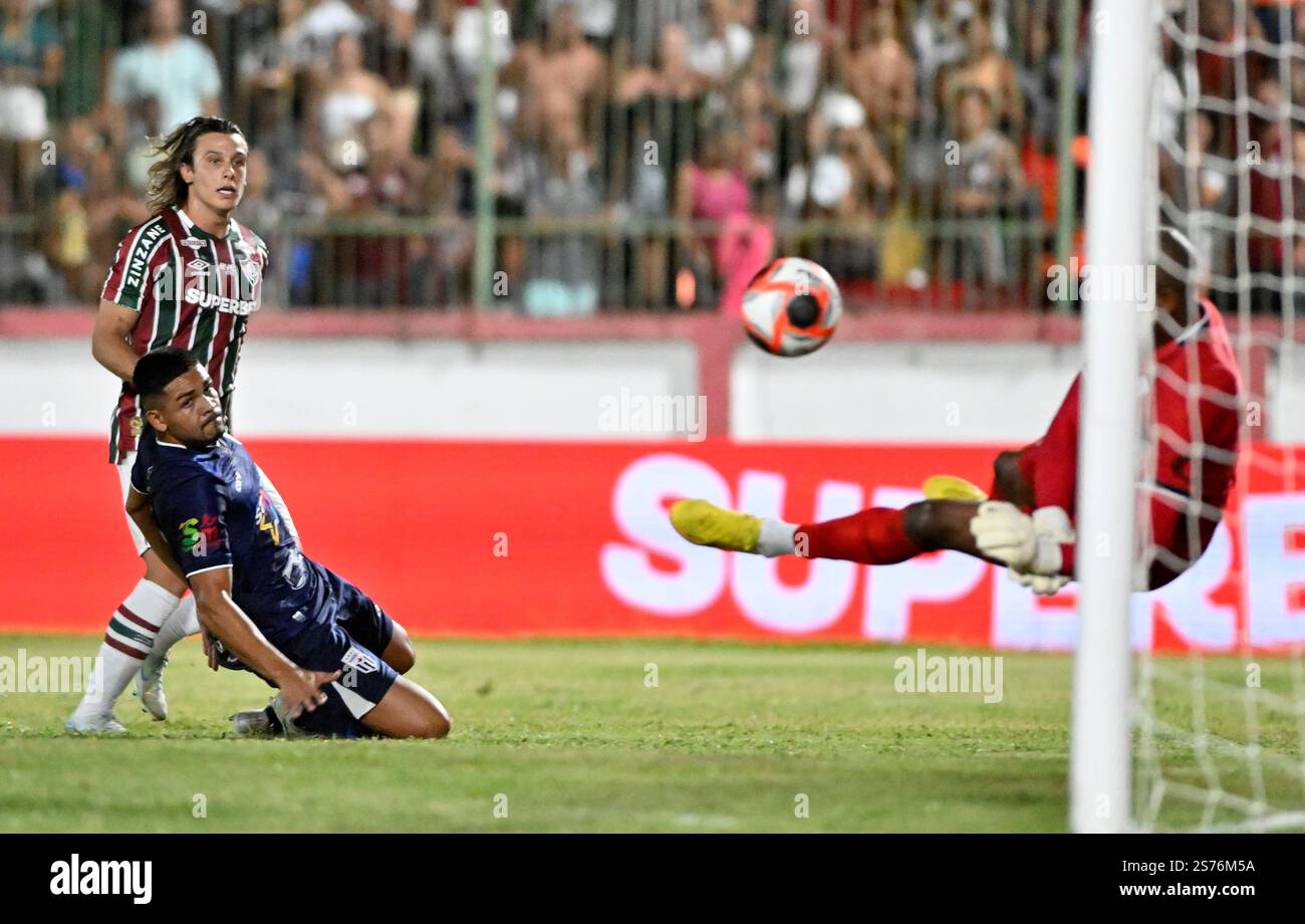 Carioca Football Championship. Rio de Janeiro-Brazil, January 18 2025 ...