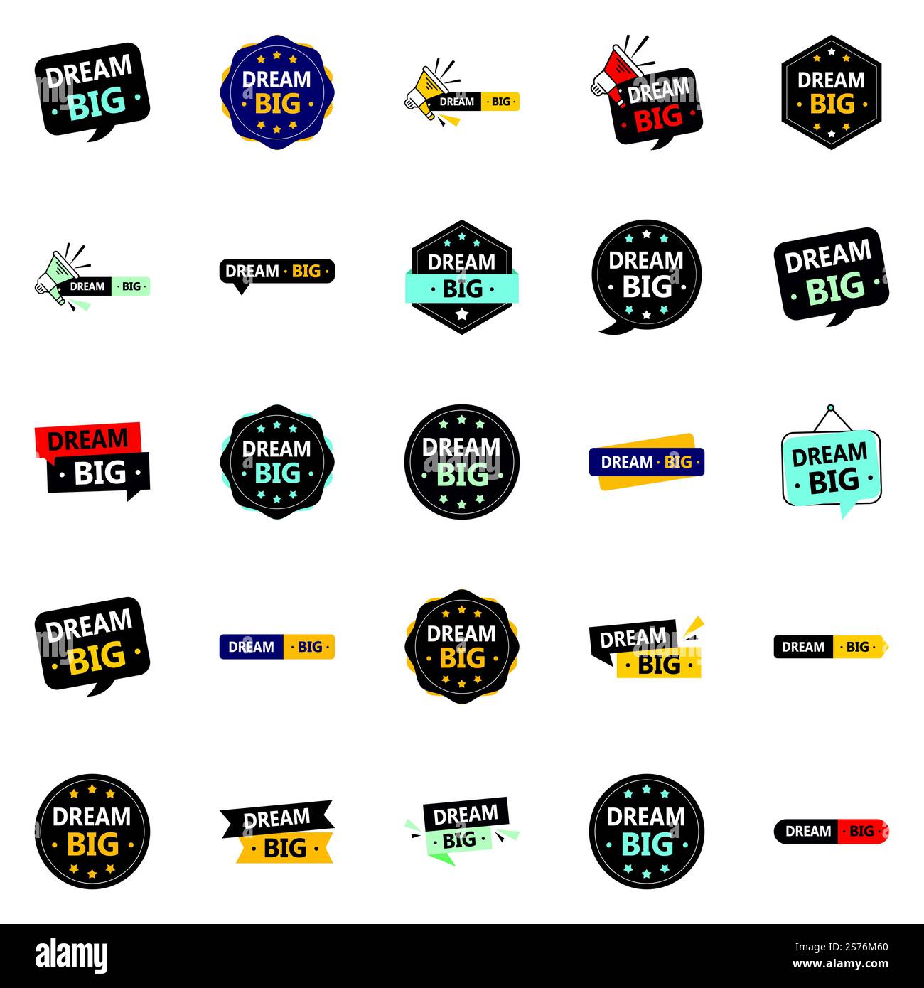 25 Professional Vector Elements for Creating a Brighter Future Stock ...
