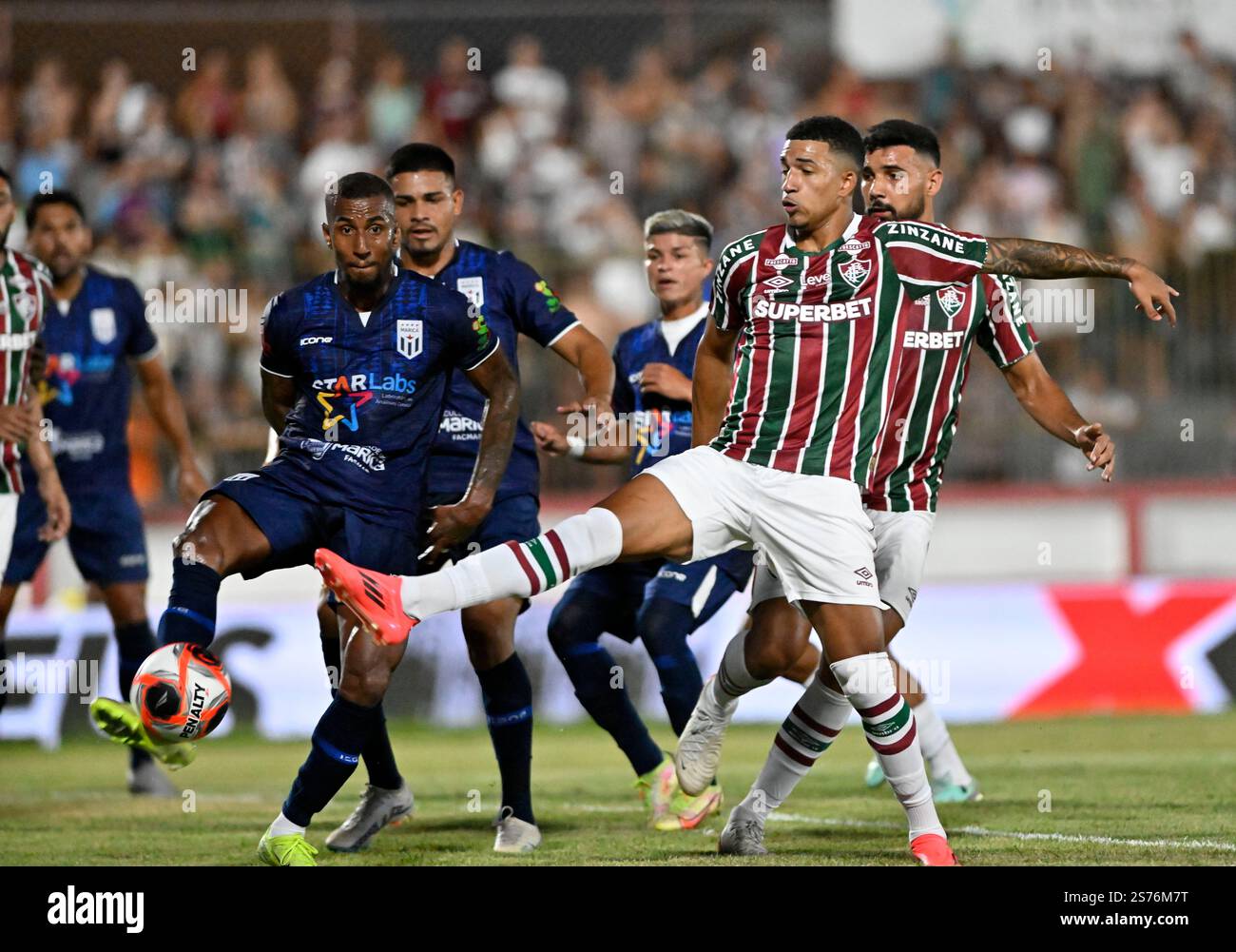 Carioca Football Championship. Rio de Janeiro-Brazil, January 18 2025 ...