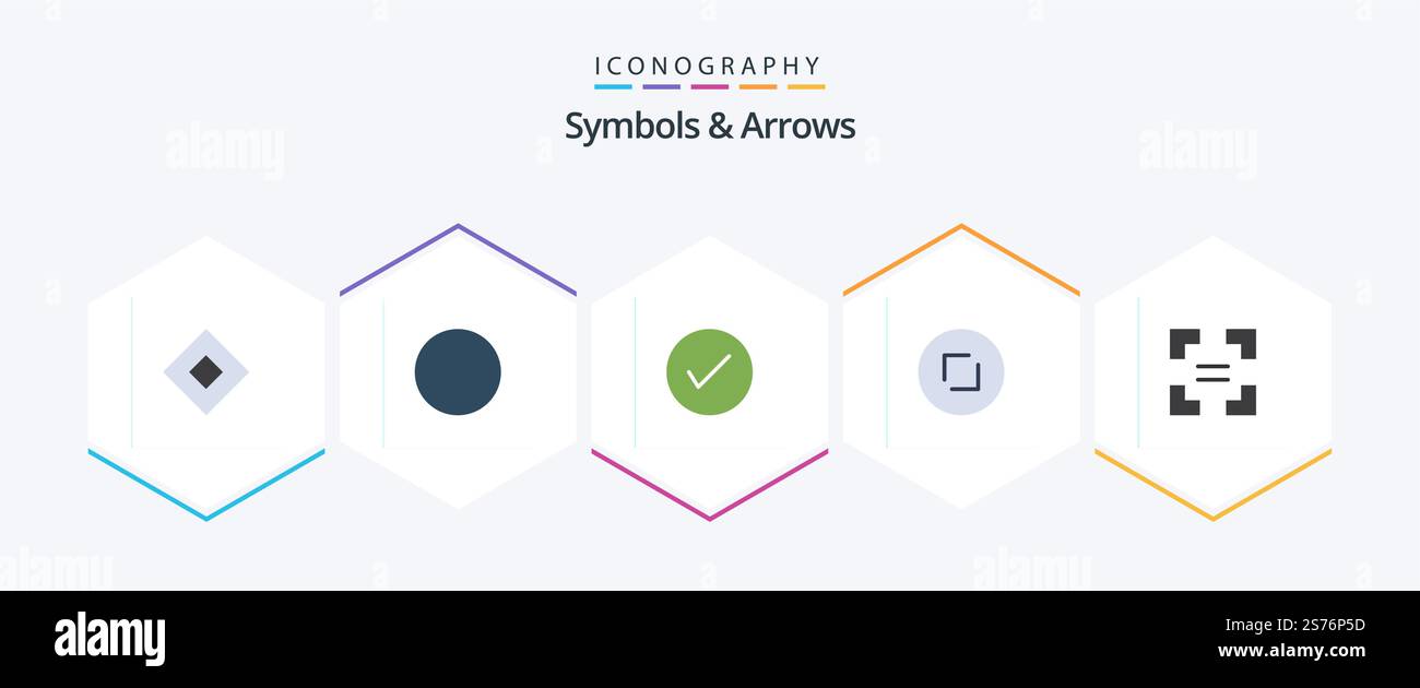Symbols and Arrows 25 Flat icon pack including equal. full screen ...