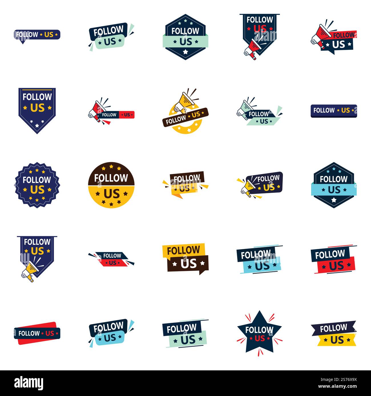 25 Professionally Designed Follow Us Banners for Instagram and Facebook ...