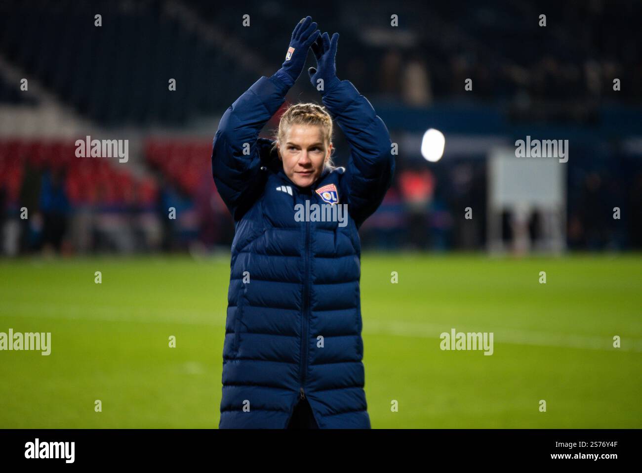 Paris, France. 18th Jan, 2025. Ada Hegerberg of Olympique Lyonnais ...