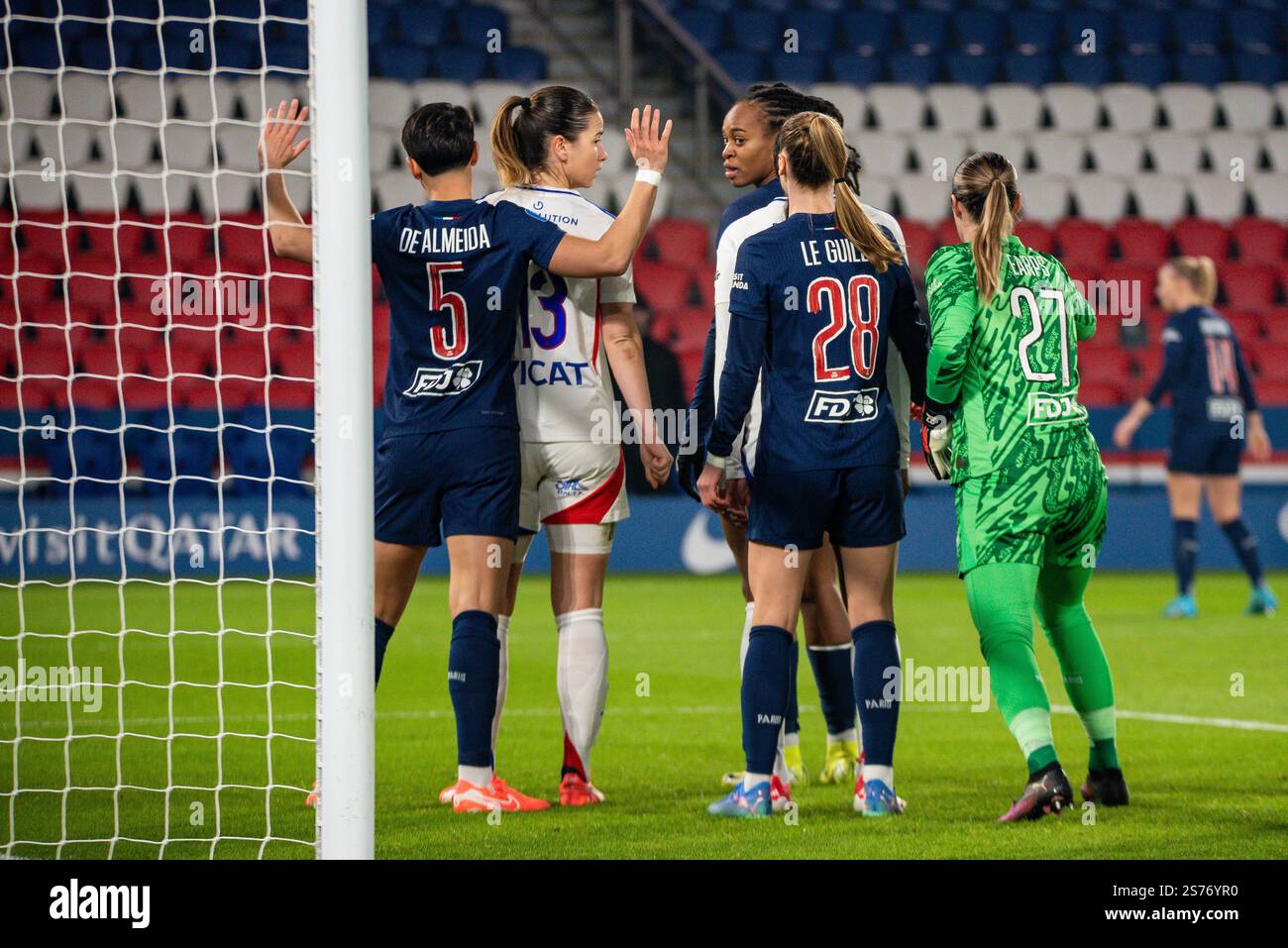 Paris, France. 18th Jan, 2025. Marie Antoinette Katoto of Paris Saint ...