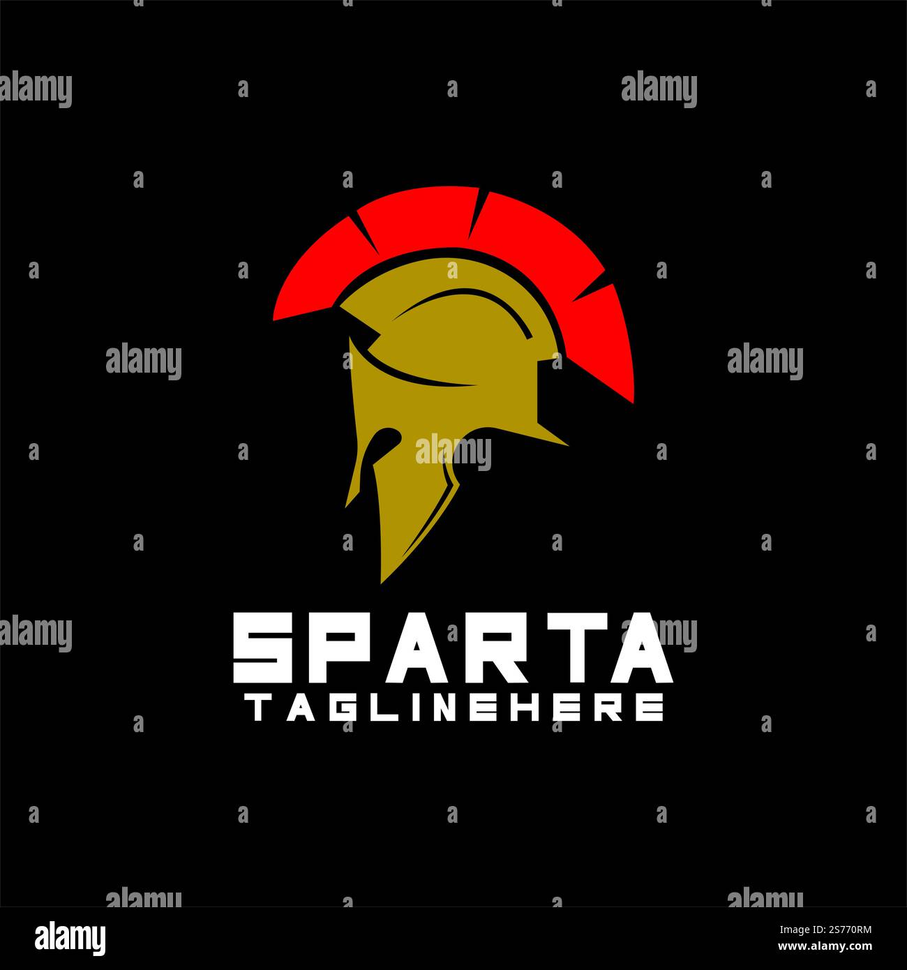 spartan logo icon designs vector Stock Vector Image & Art - Alamy