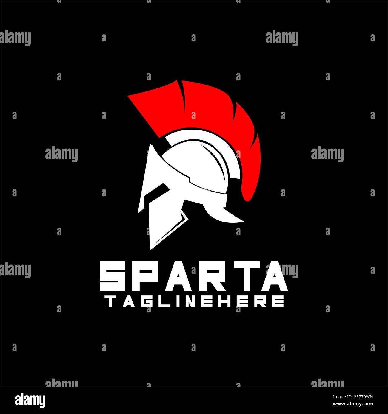 spartan logo icon designs vector Stock Vector Image & Art - Alamy