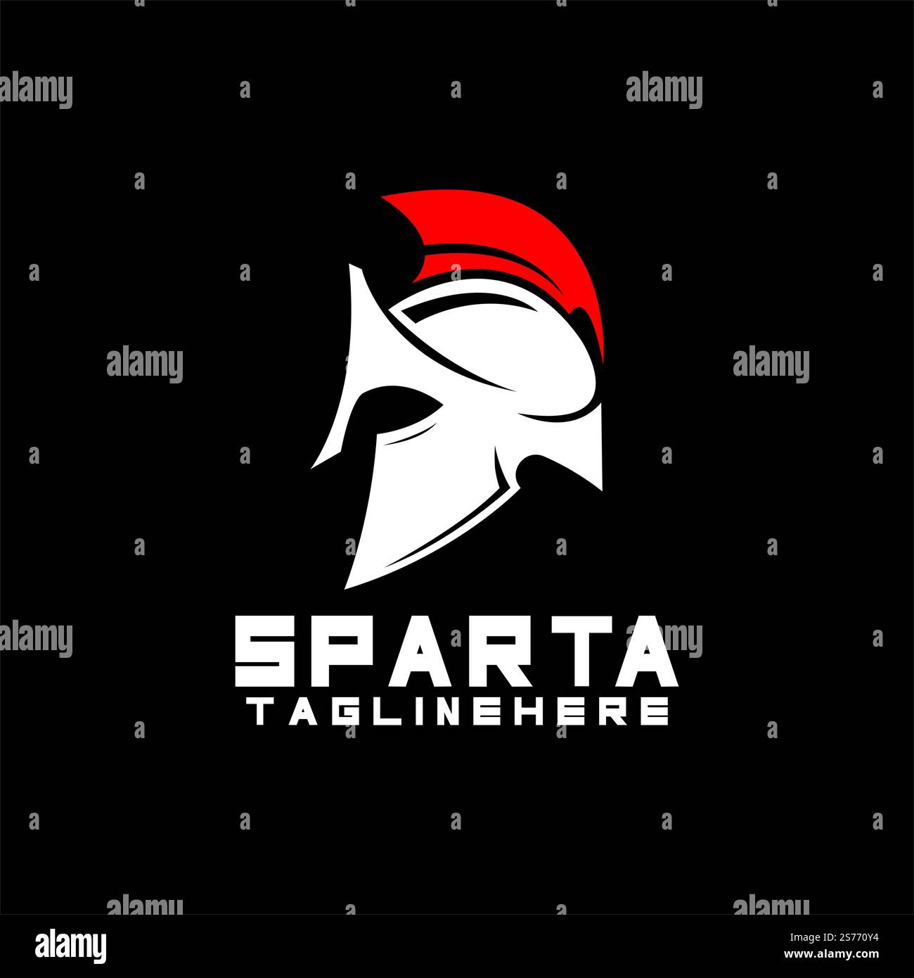 spartan logo icon designs vector Stock Vector Image & Art - Alamy