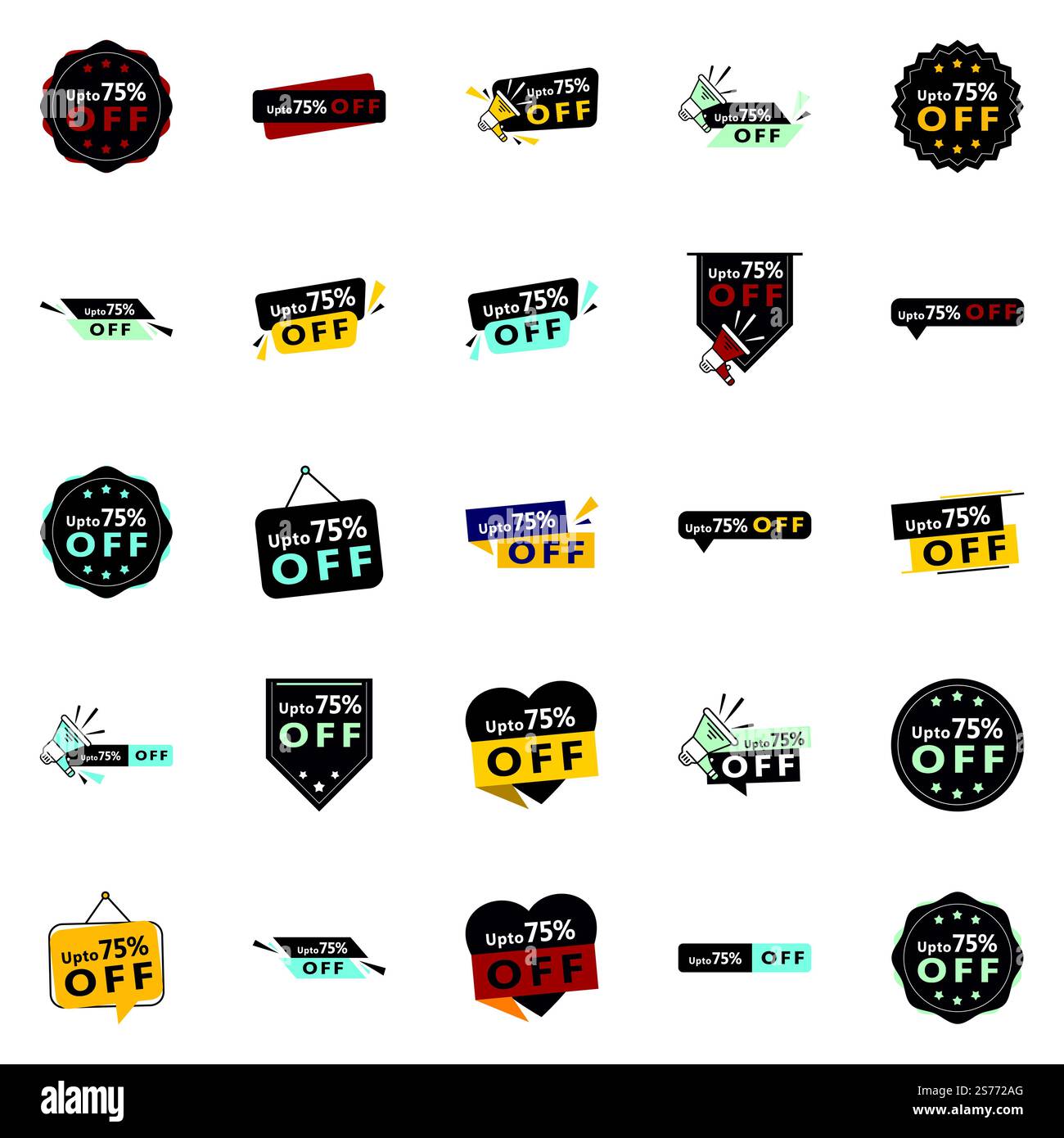 Up to 70% Off 25 Flexible Vector Banners for Your Sale Campaigns Stock ...