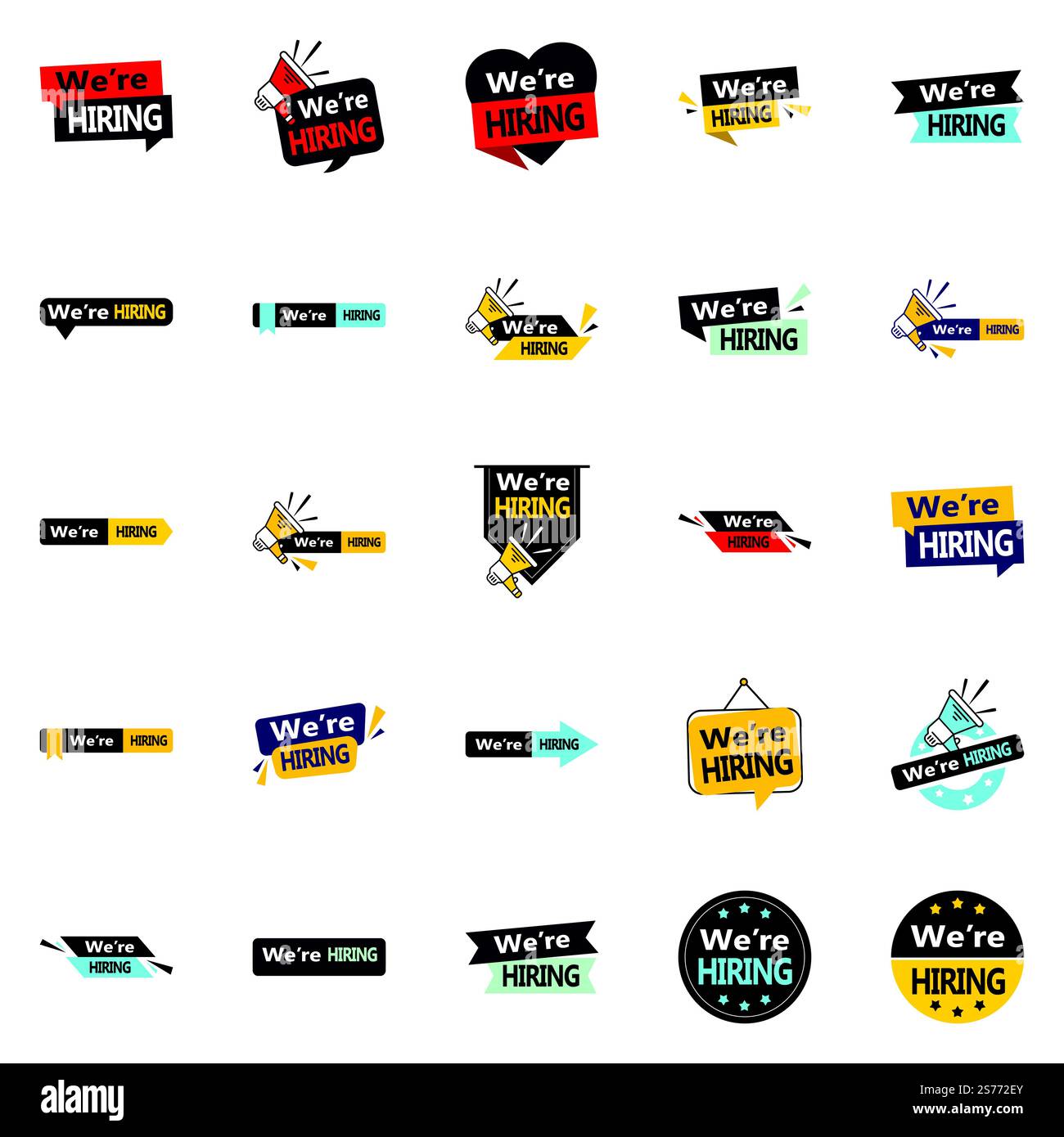 We’re Hiring 25 Innovative Vector Designs for Your Recruitment ...
