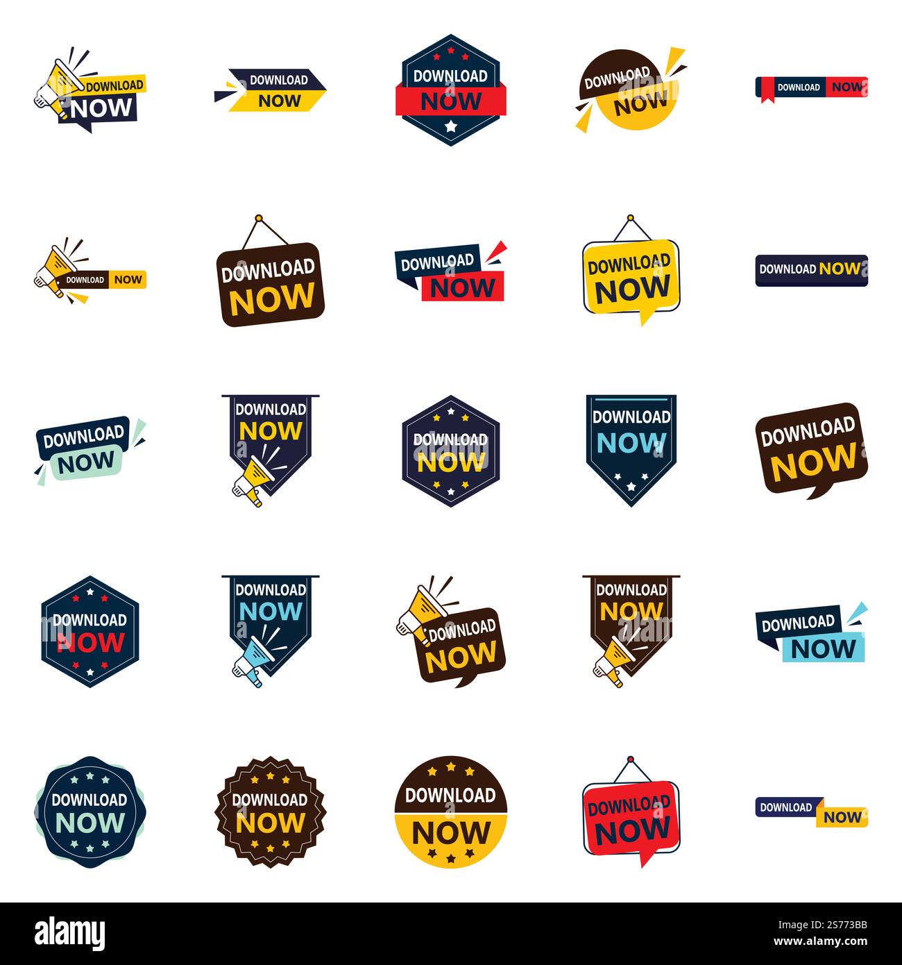 Download now graphics pack 25 customizable designs included Stock ...