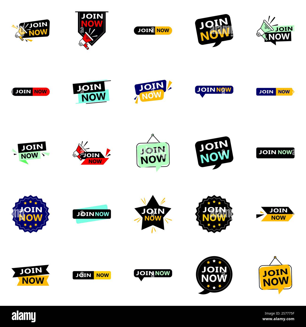 25 Professional Typographic Elements for a polished joining message ...