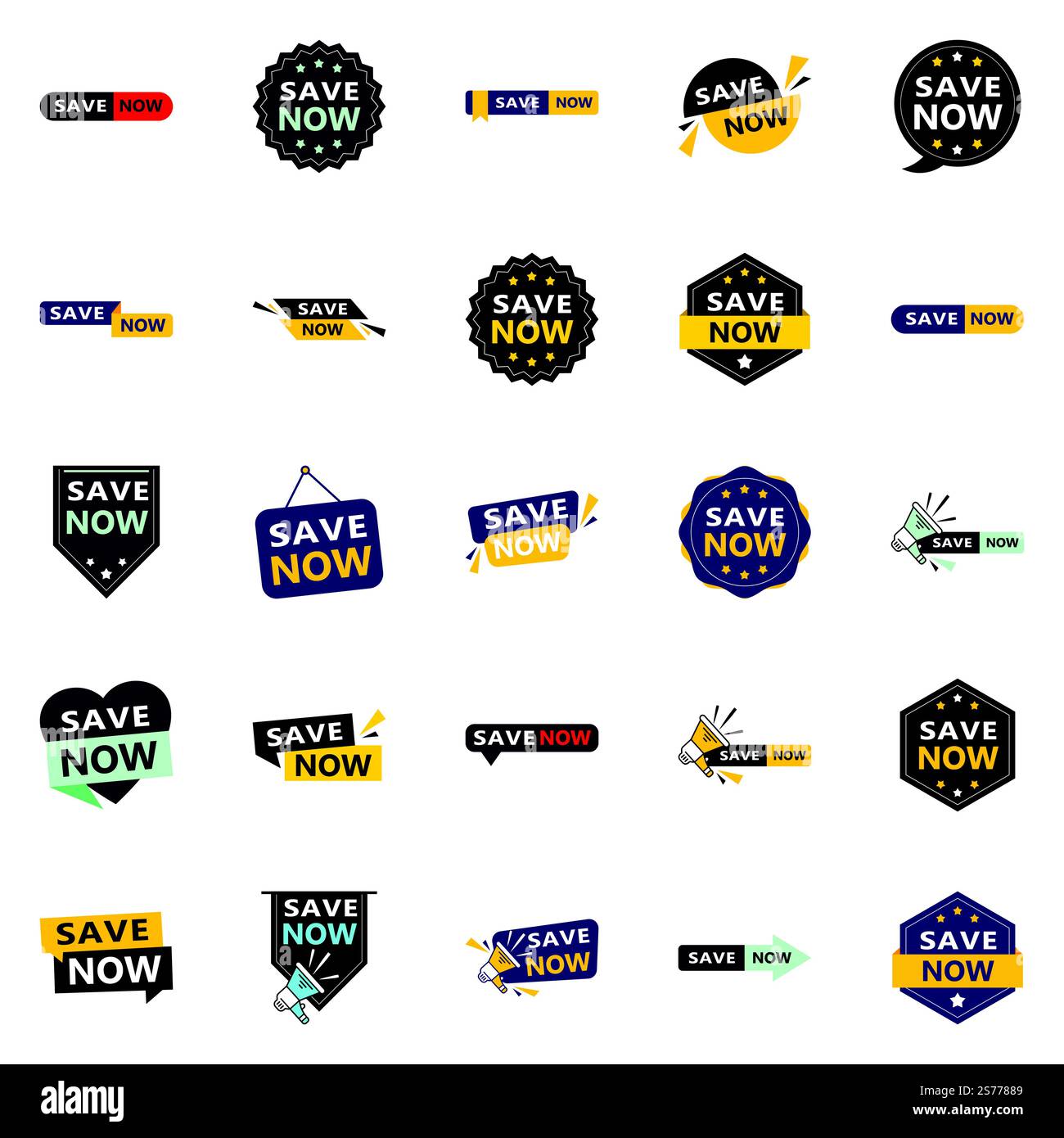 25 Professional Typographic Designs for encouraging saving Save Now ...