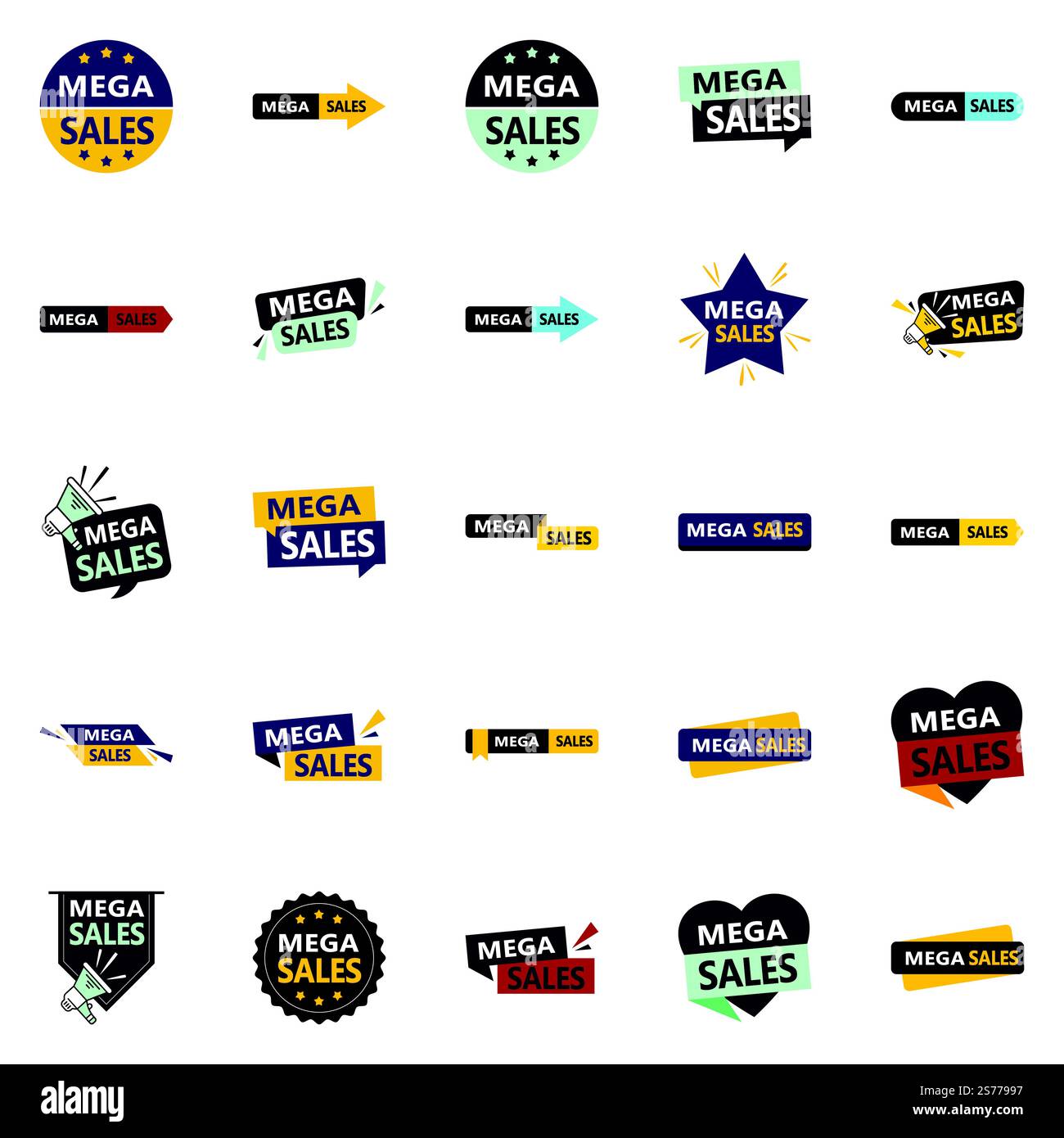 25 Distinctive Vector Designs in the Mega Sale Bundle Perfect for ...