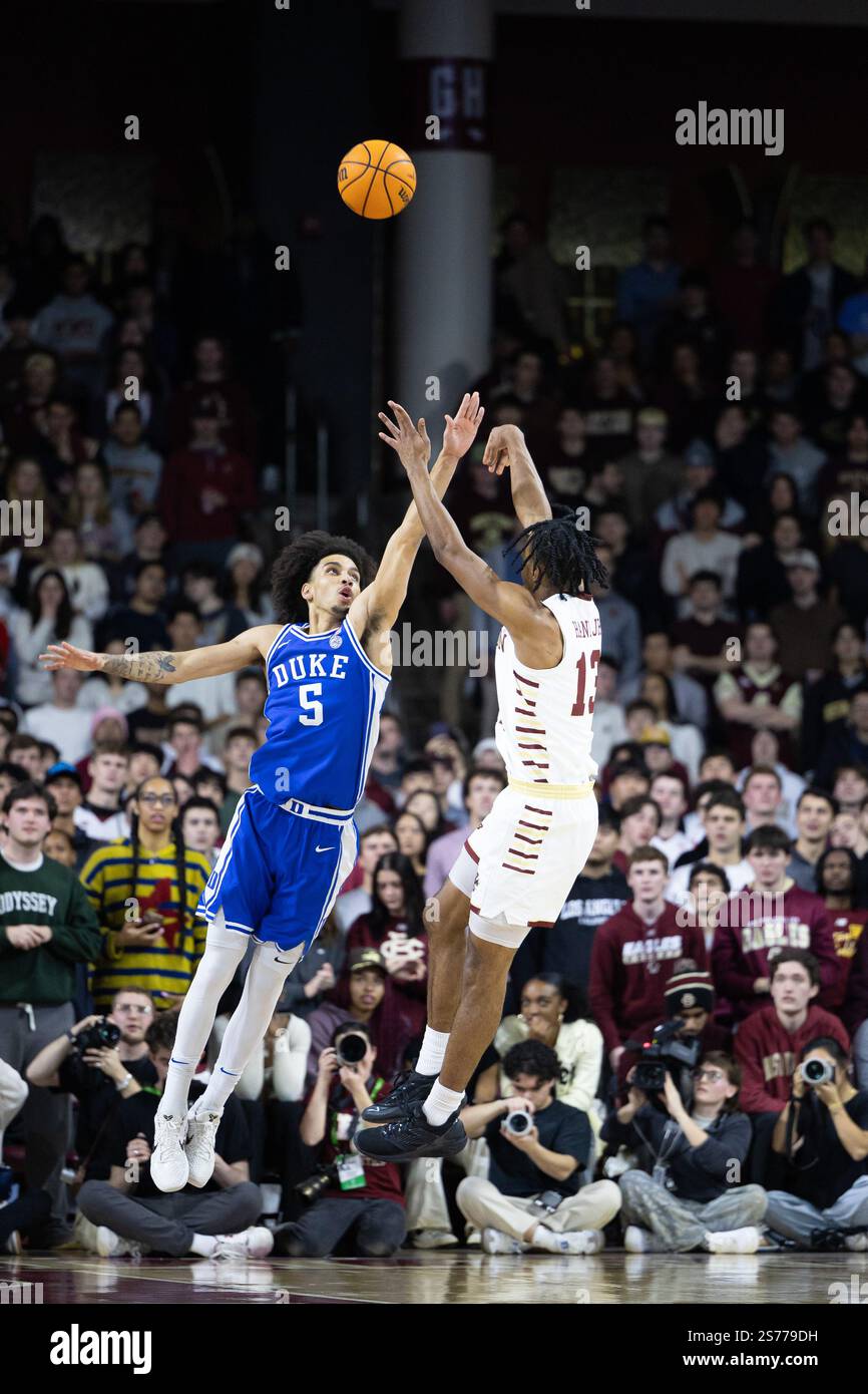January 18, 2025; Chestnut Hill, Massachusetts, USA; Boston College ...