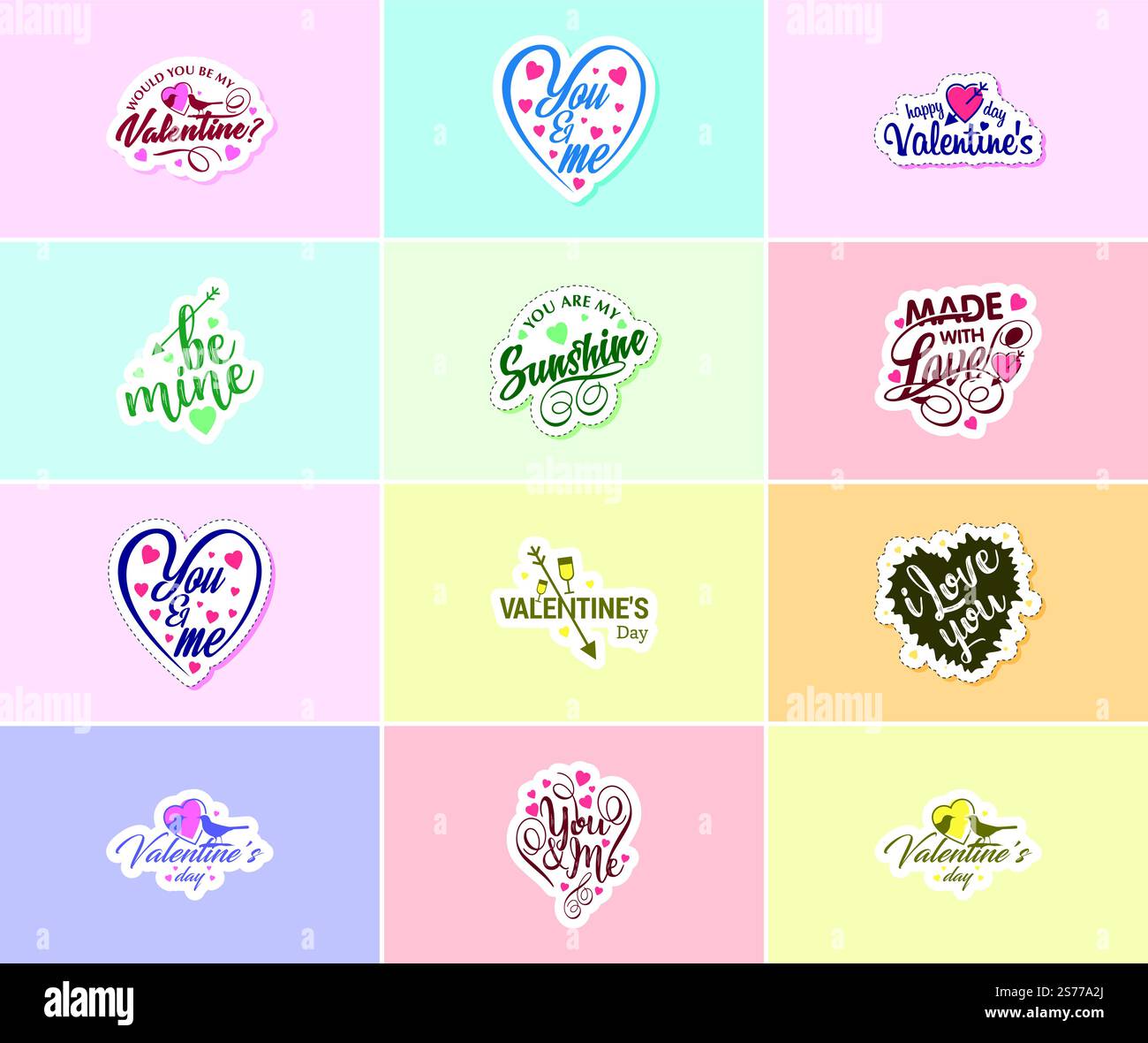 Valentine’s Day Graphics Stickers to Share Your Love and Affection ...