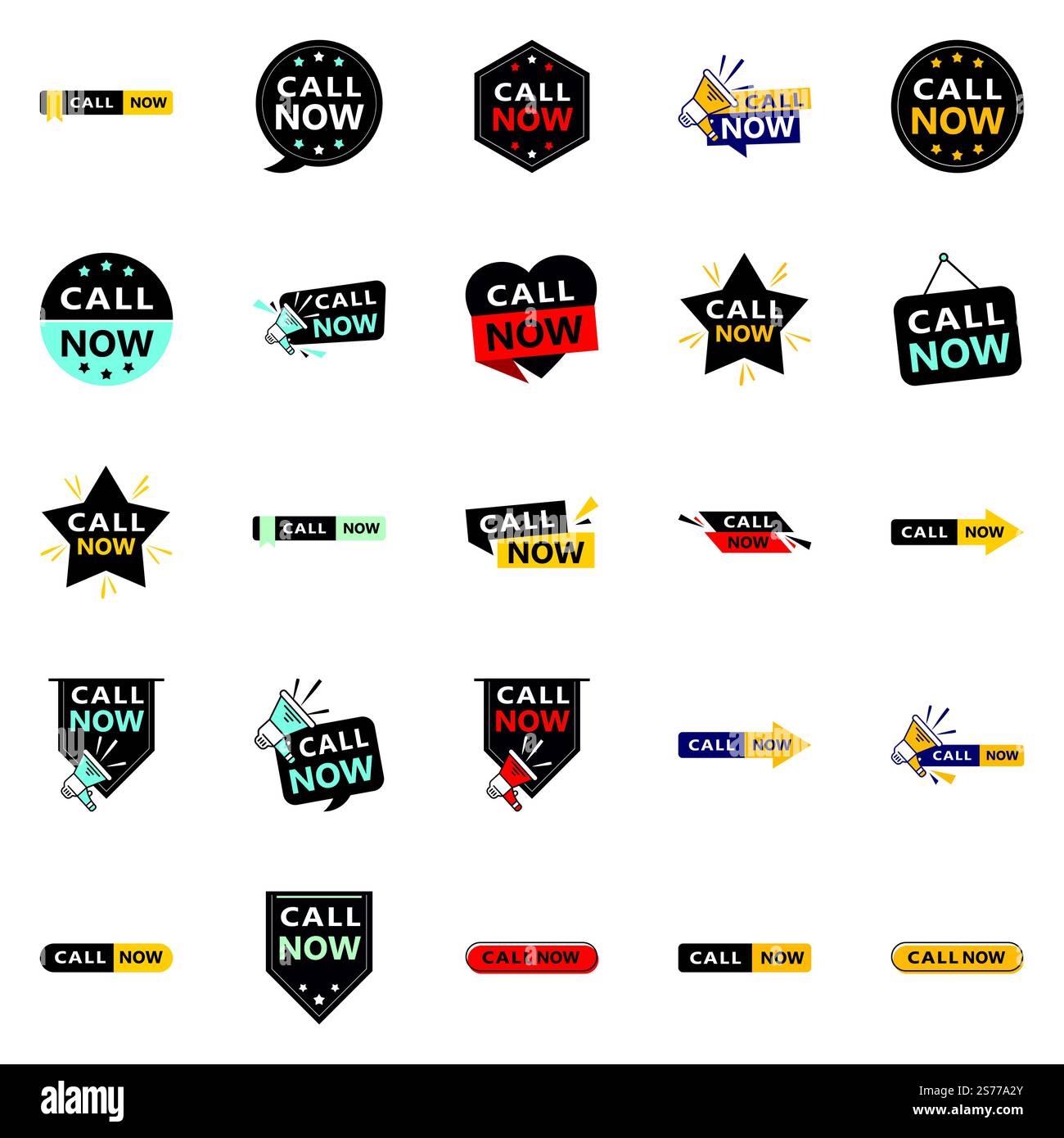 Call Now 25 Fresh Typographic Designs for an updated calling campaign ...