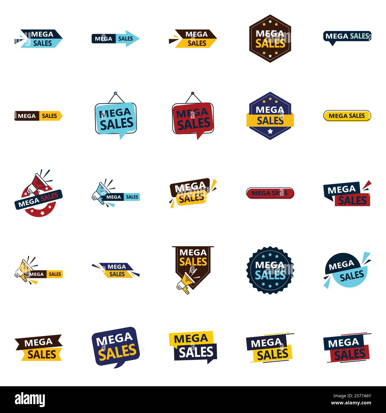 The Mega Sale Vector Collection 25 Dynamic Designs for Your Next ...